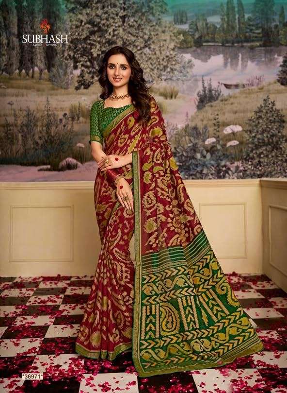 SUBHASH EKAA VOL 5 FANCY MULTI FABRICS SAREE COLLECTION AT BEST RATE