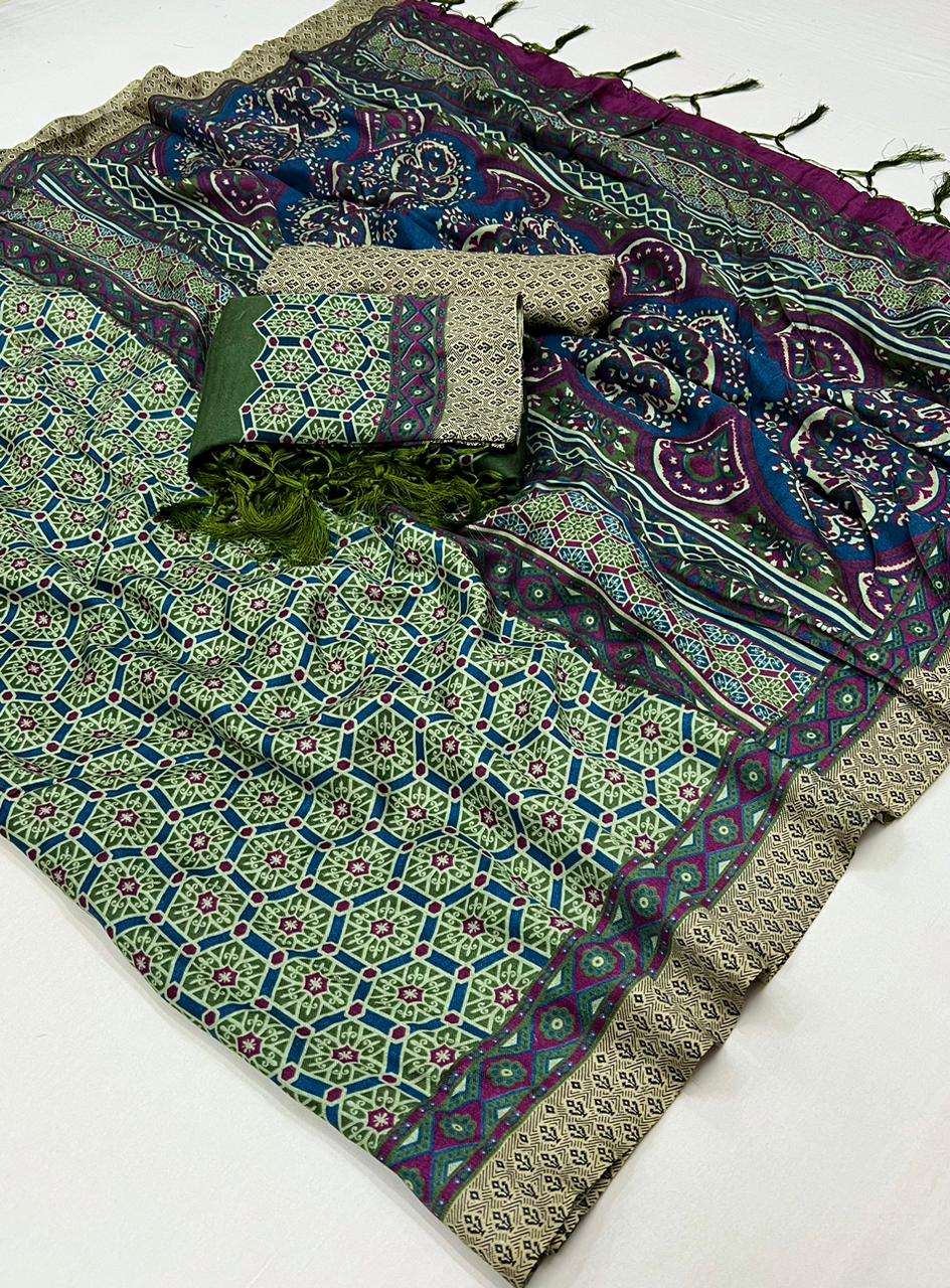 Winter Special Pashmina Silk saree with Maching Shawl Collection at ...