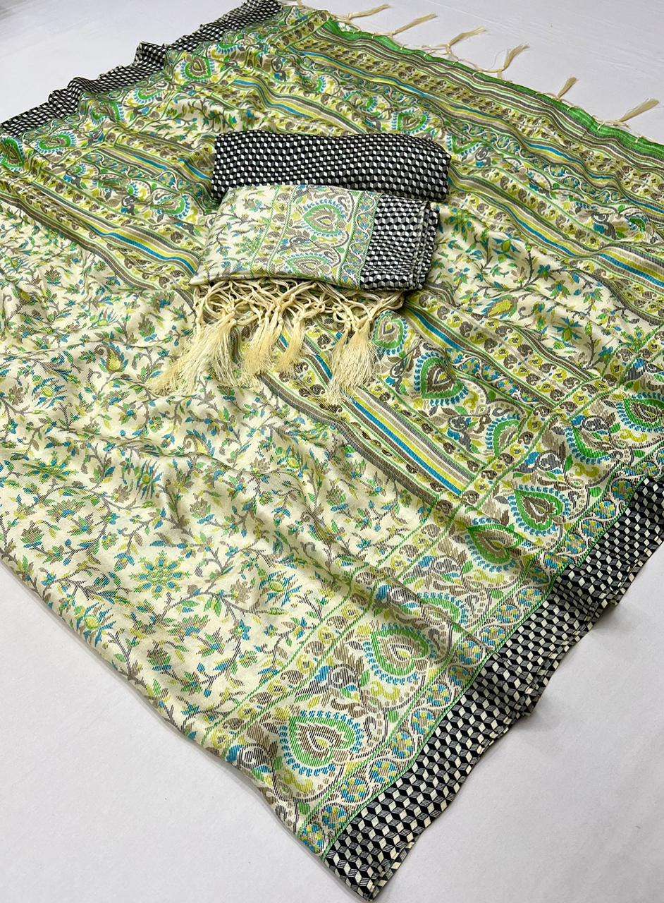 Winter Special Pashmina Silk saree with Maching Shawl Collection at ...