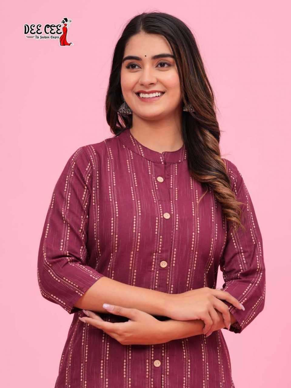 dee cee walkway Cotton with Printed Regular wear Kurti collection at ...