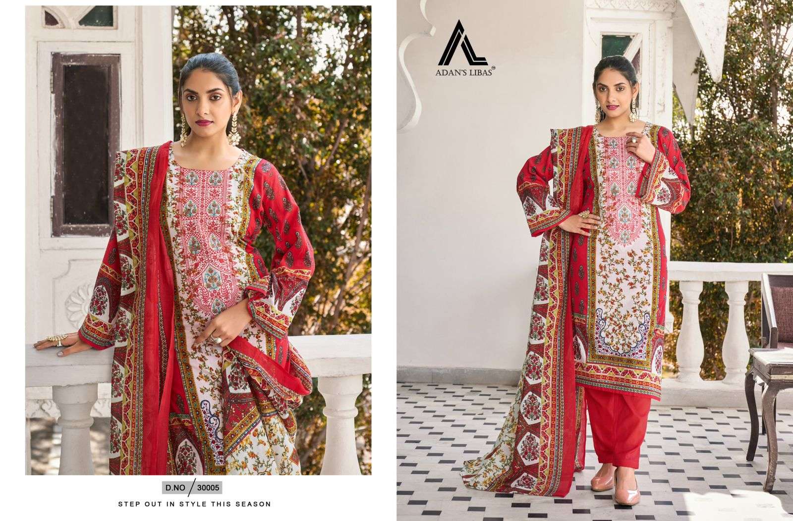 ADAN LIBAS NAIRA VOL 30 COTTON WITH PRINTED SUMMER SPECIAL DRESS ...