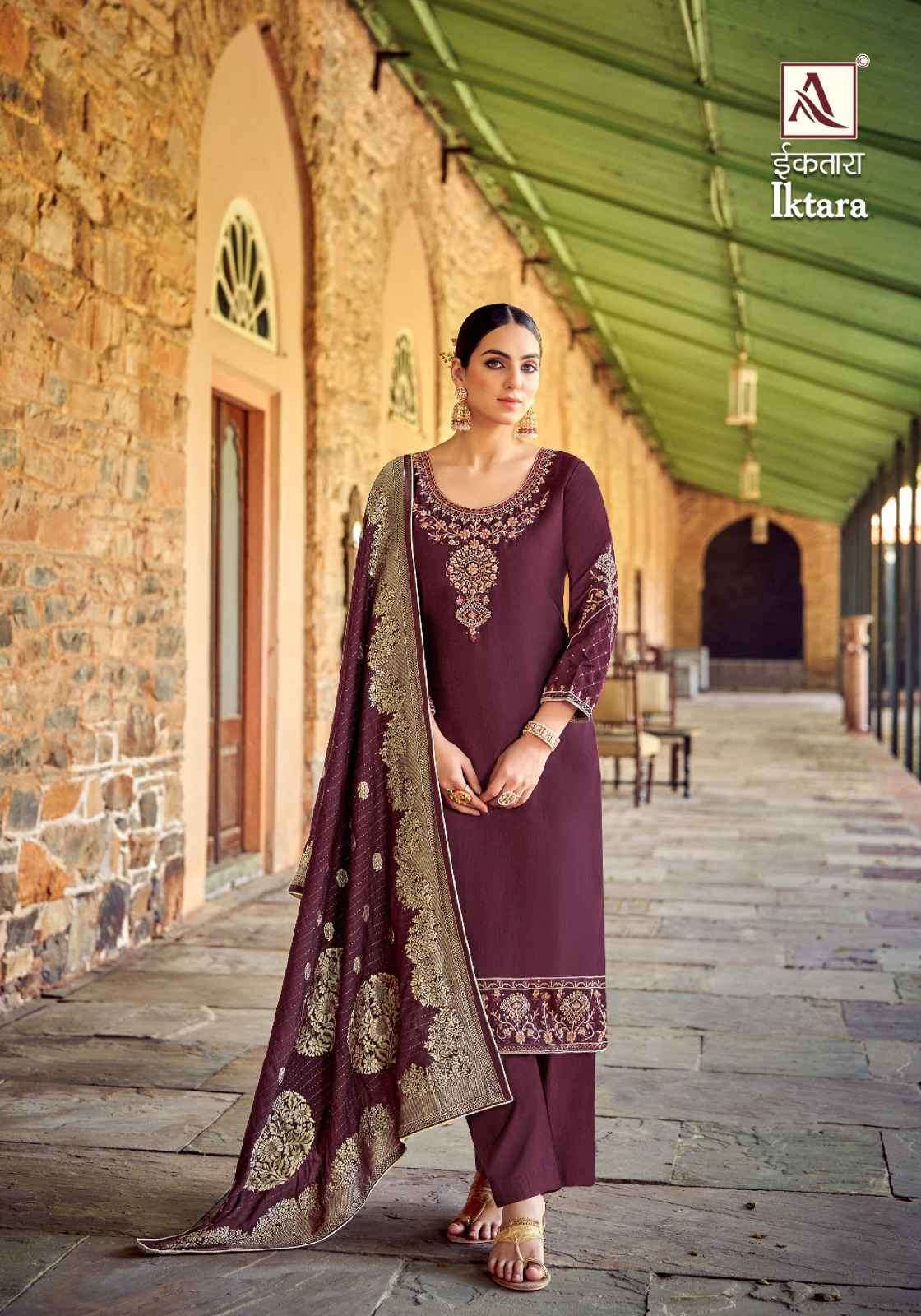 ALOK SUITS IKTARA FESTIVAL COLLECTION DESIGNER SALWAR KAMEEZ COLLECTION ...