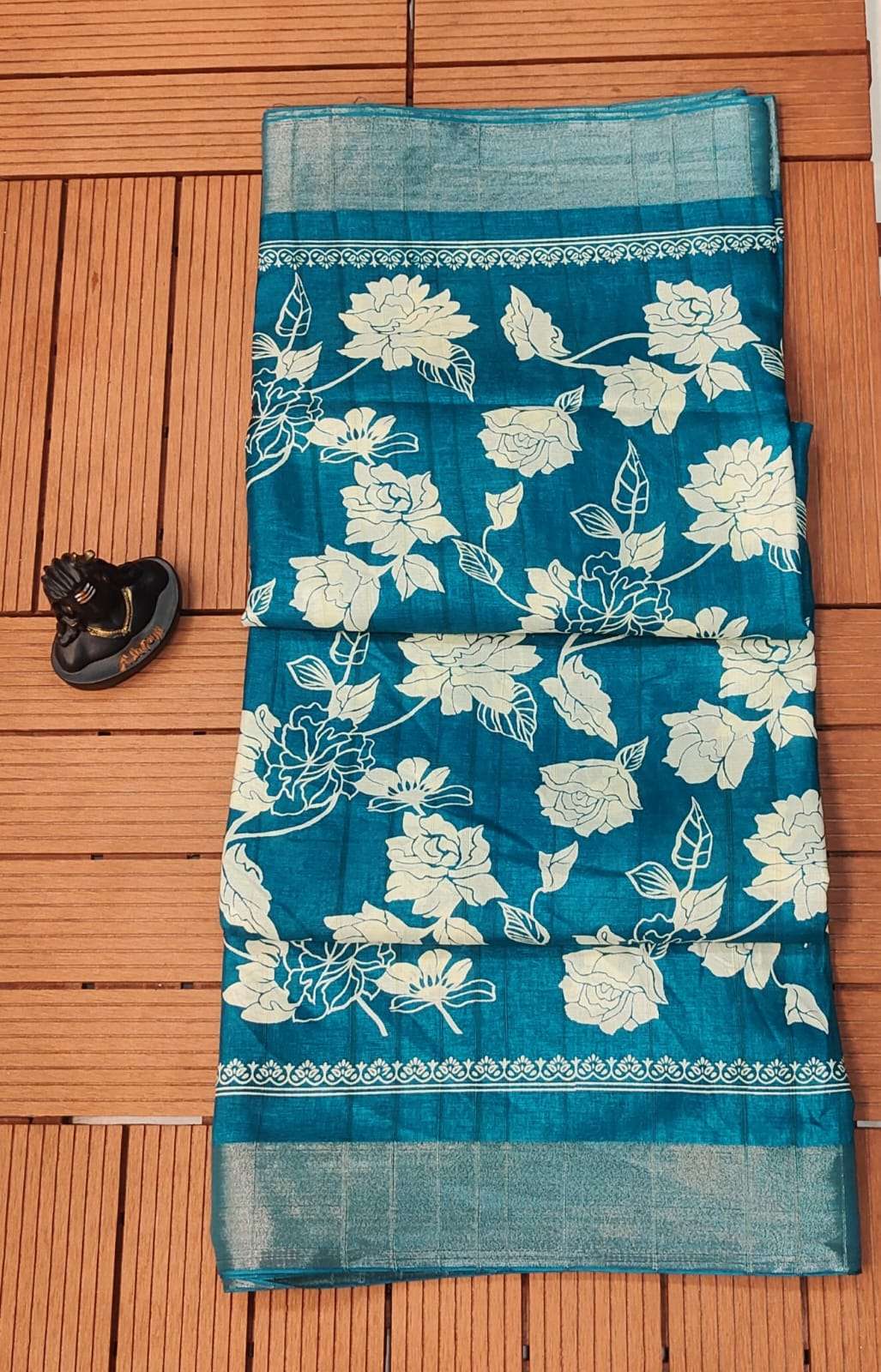 HANDLOOM PRINT WITH DOLA SILK PARTY WEAR SAREE COLLECTION AT BEST RATE