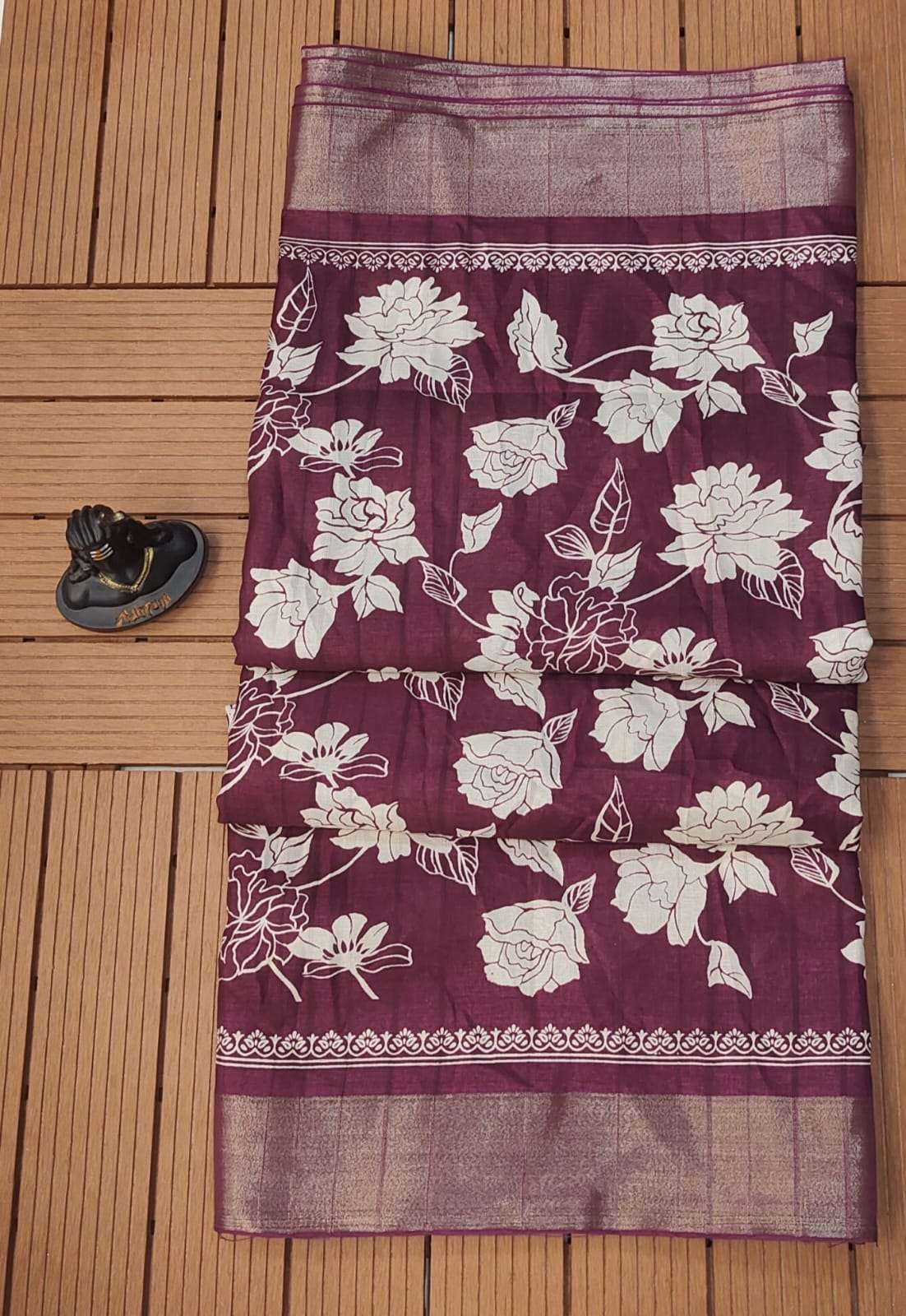 HANDLOOM PRINT WITH DOLA SILK PARTY WEAR SAREE COLLECTION AT BEST RATE