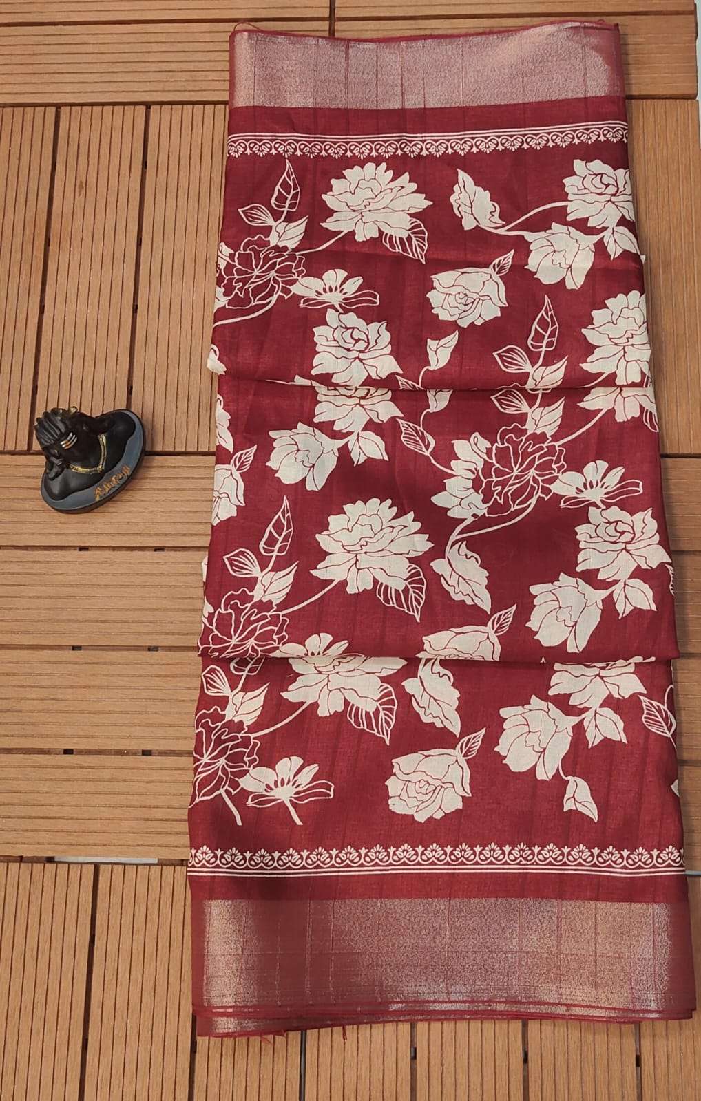 HANDLOOM PRINT WITH DOLA SILK PARTY WEAR SAREE COLLECTION AT BEST RATE