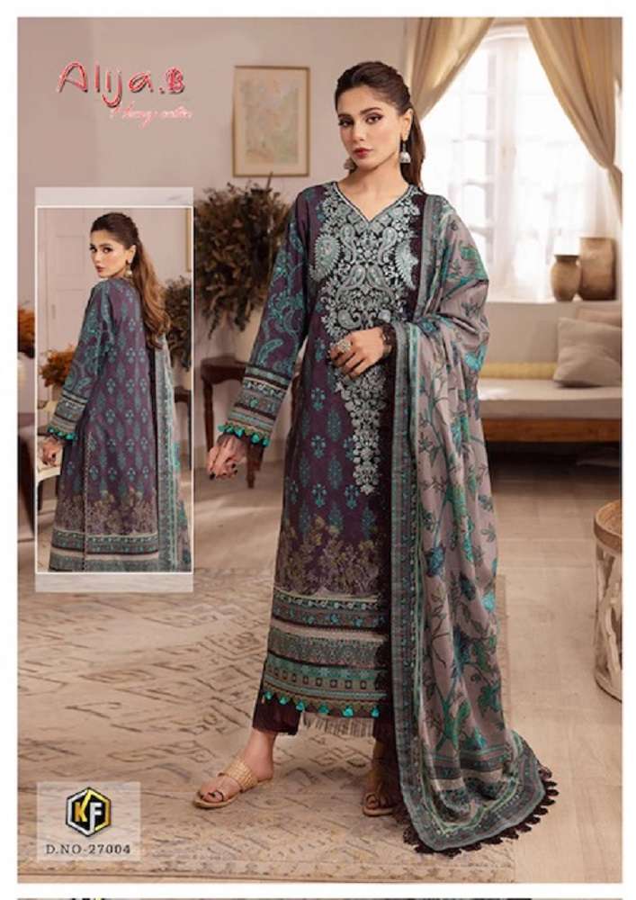 KEVAL ALIJA B VOL 27 LAWN COTTON WITH PRINTED PAKISTANI SALWAR KAMEEZ ...