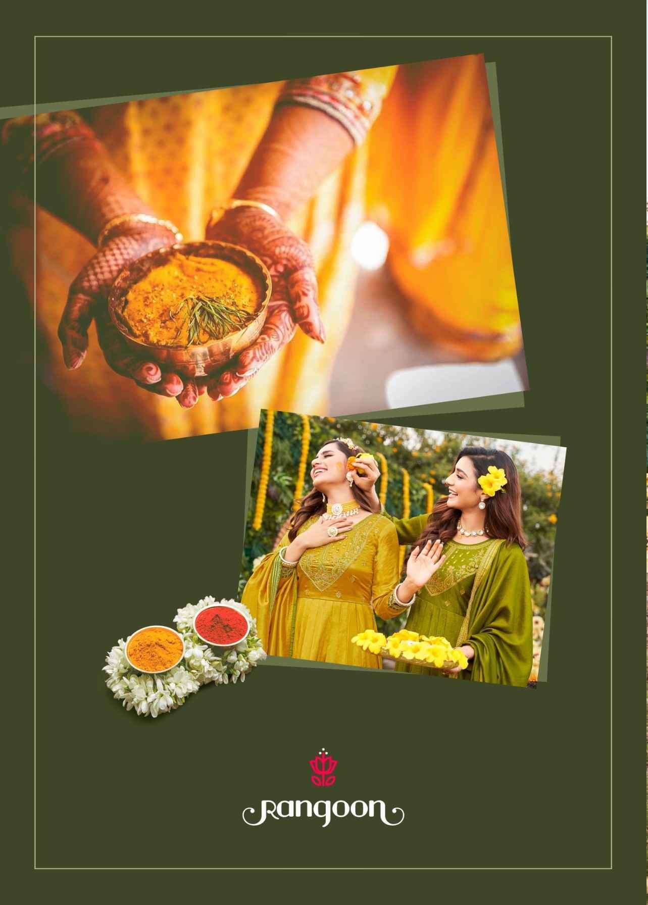 Rangoon Haldi Mehndi Designer WEDDING FUNCTION SPECIAL READYMADE SUITS ...