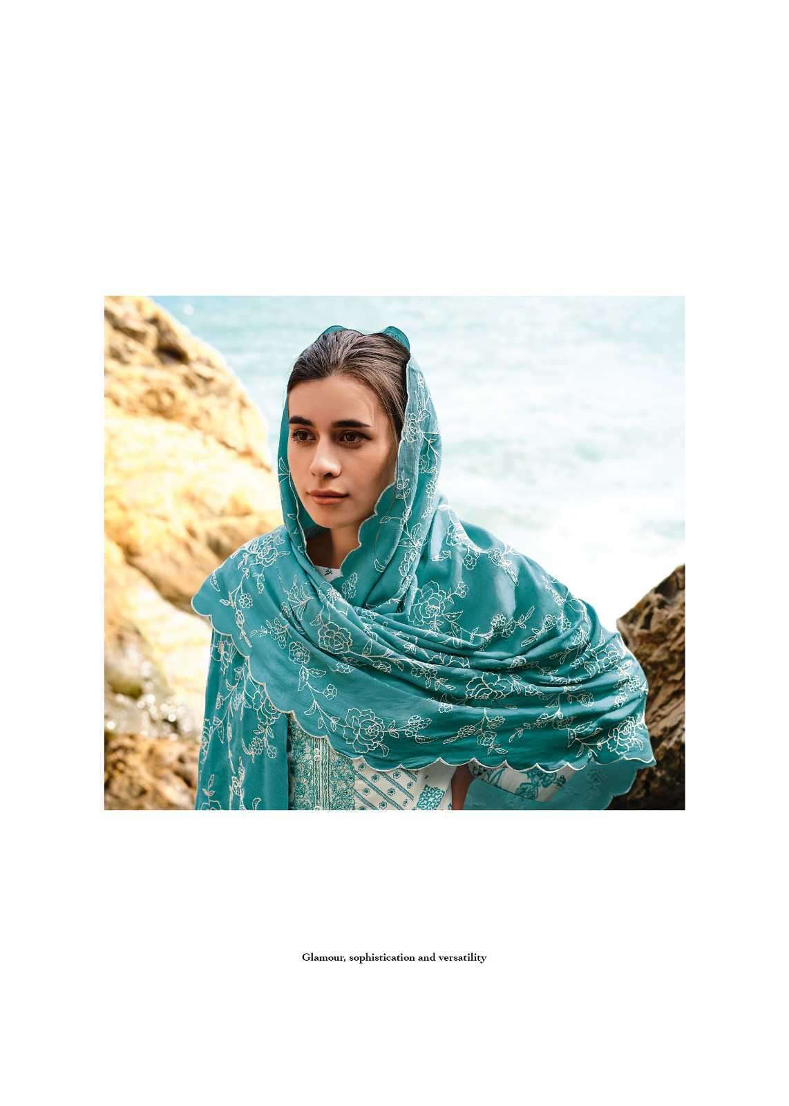 Varsha fashion wonder muslin silk with fancy class look salwar kameez ...