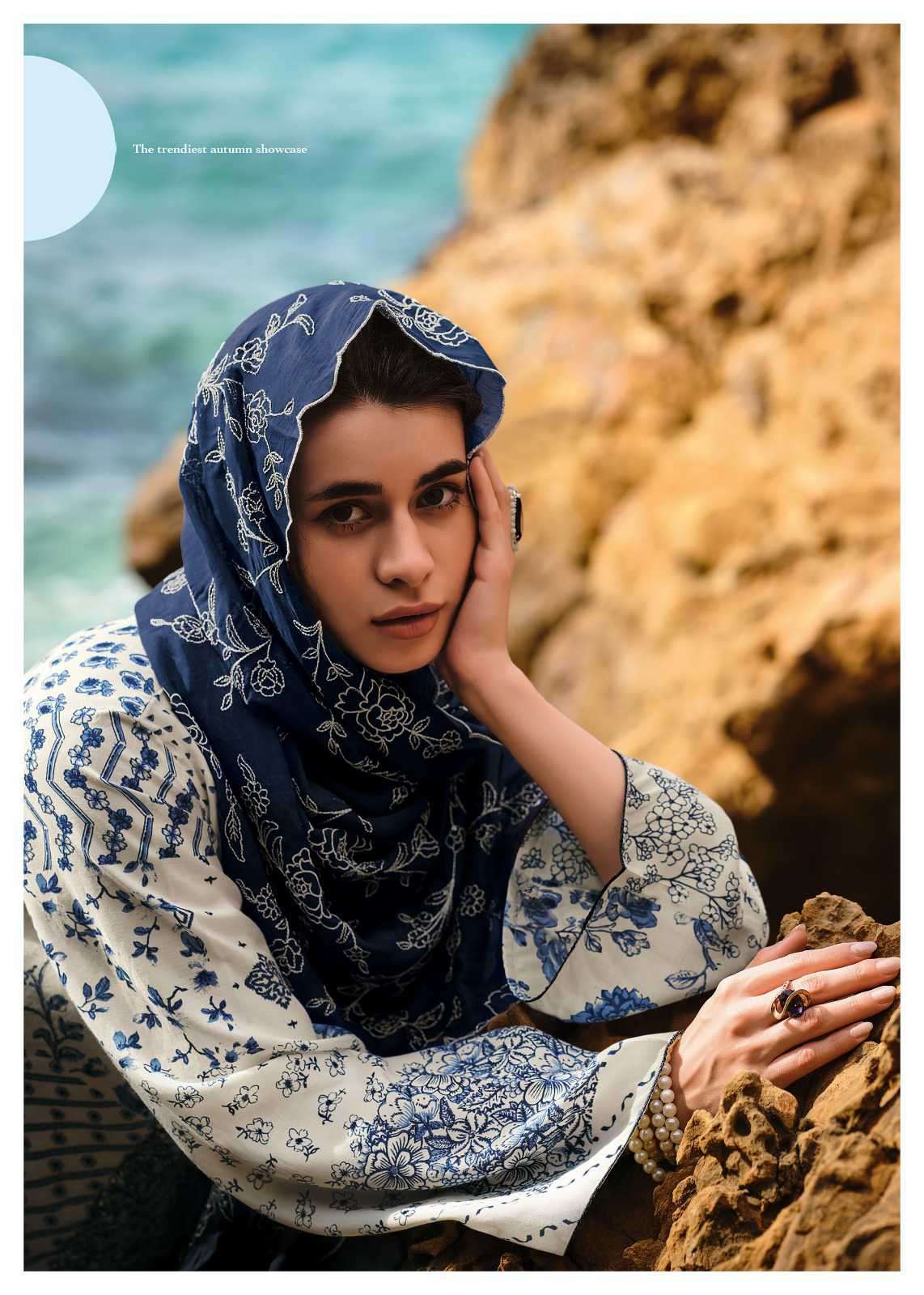 Varsha fashion wonder muslin silk with fancy class look salwar kameez ...