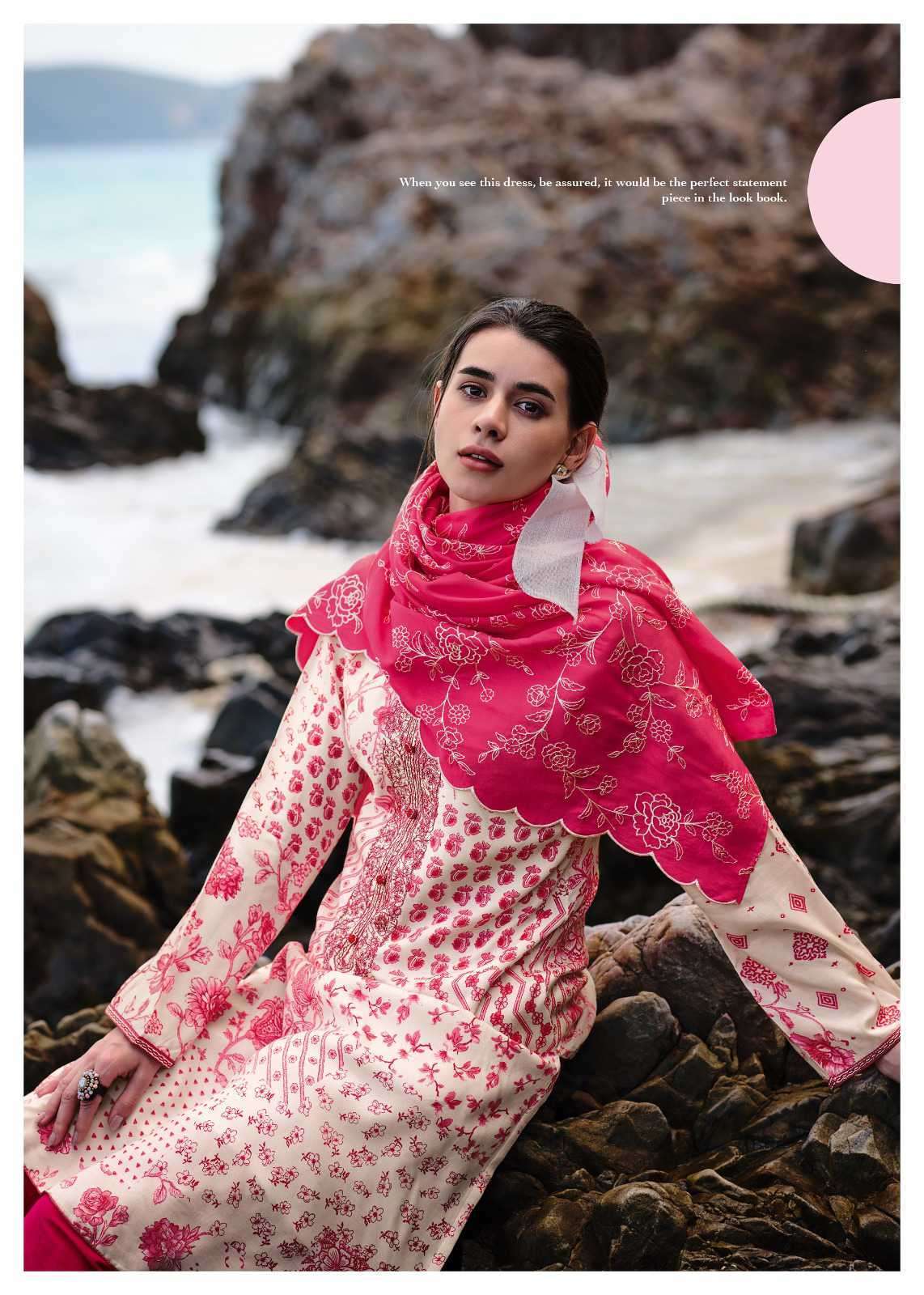 Varsha fashion wonder muslin silk with fancy class look salwar kameez ...