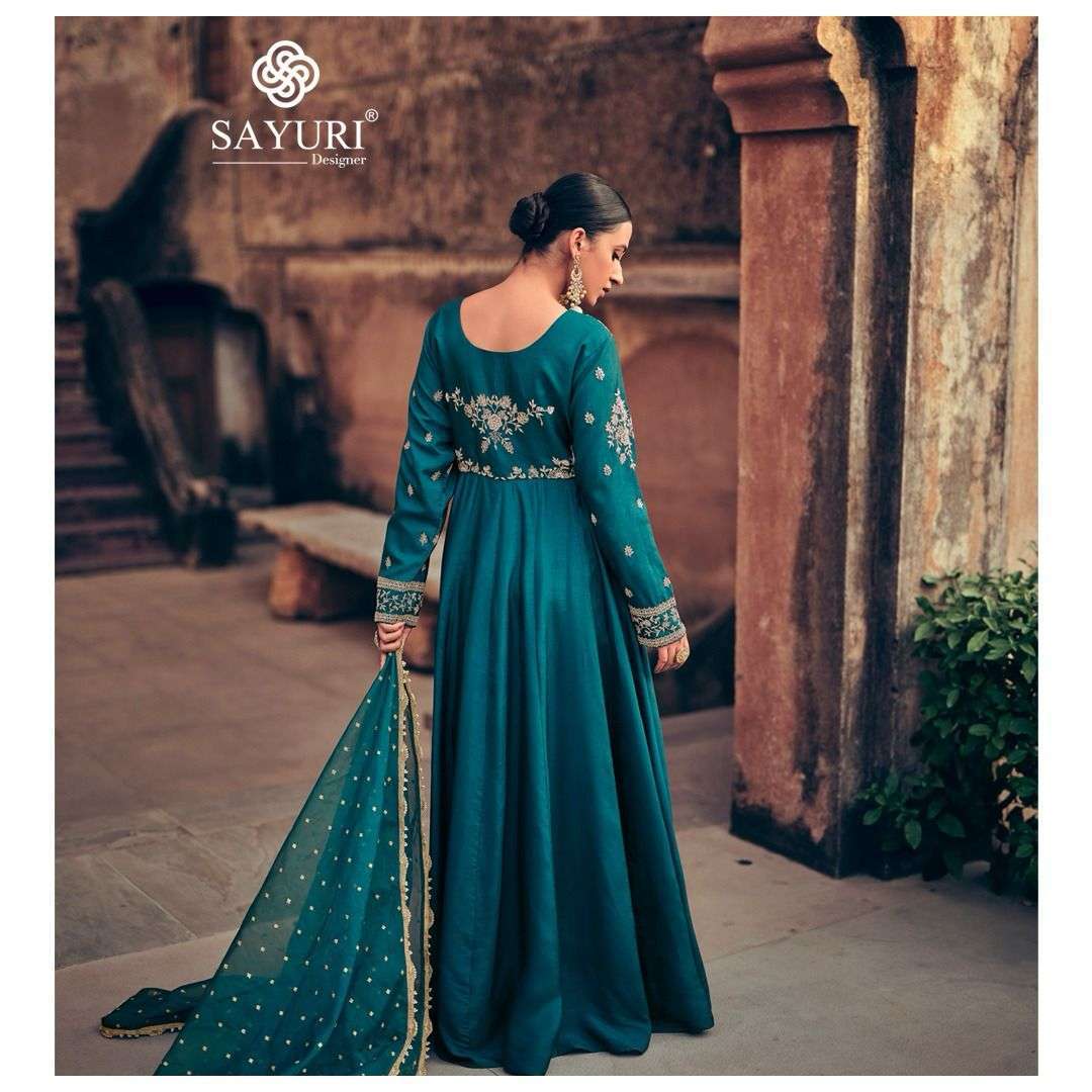 sayuri designer maskara western style designer gown collection at best rate