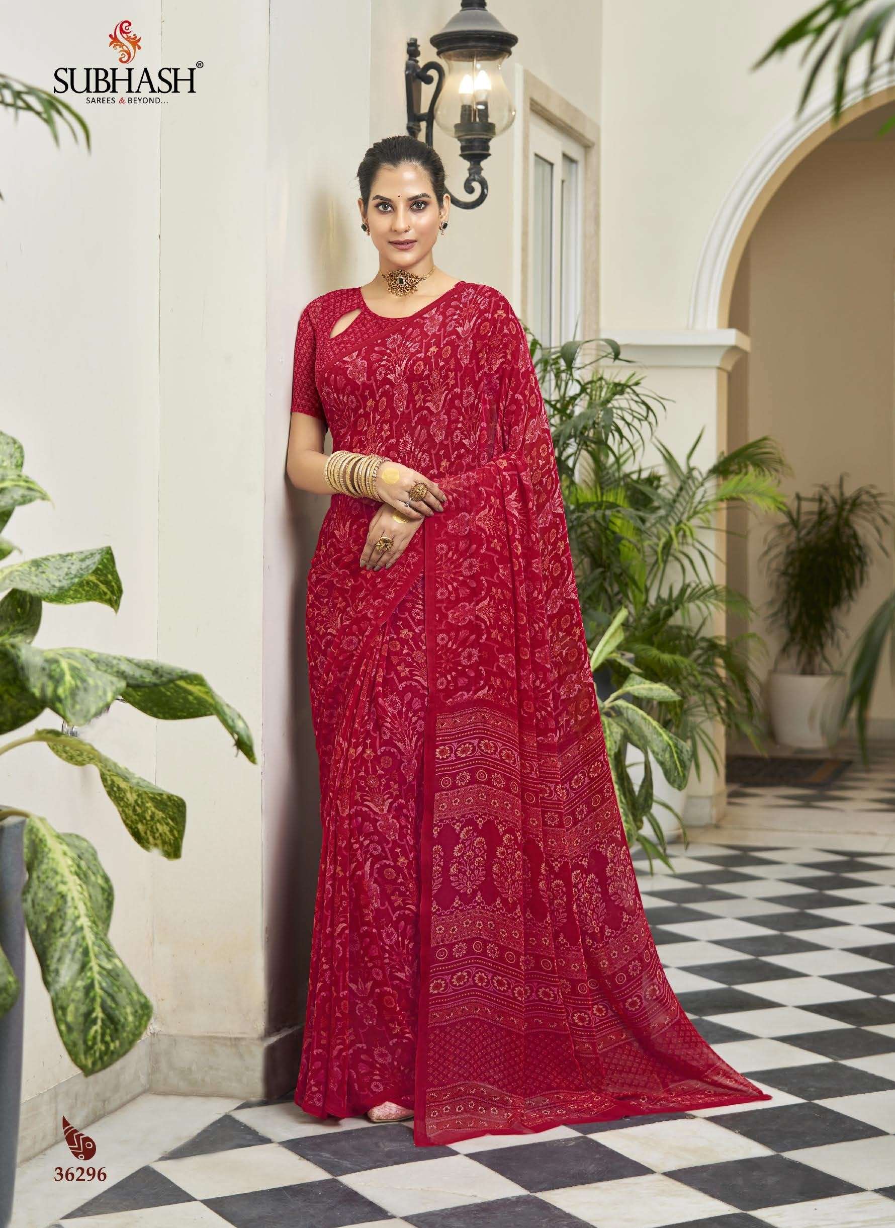 subhash home maker vol 13 georgette with regular wear saree collection ...