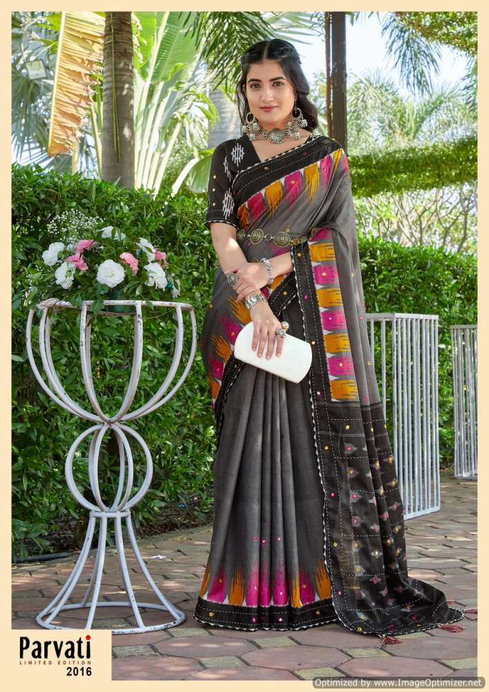 PARVATI JAIPURI VOL 1 COTTON WITH PRINTED SUMMER SPECIAL SAREE ...