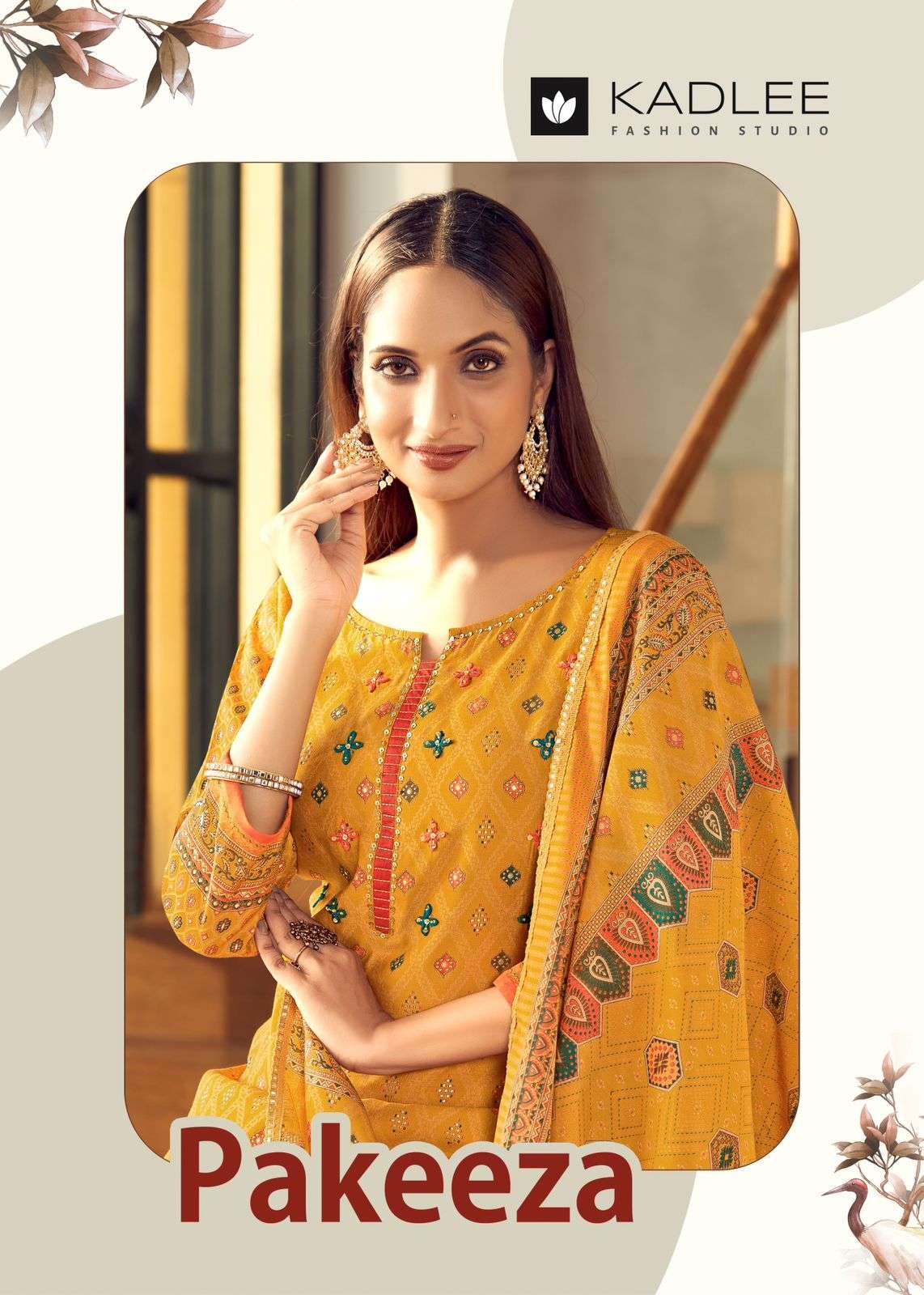 KADLEE PAKEEZA MODAL SILK WITH PRINTED READYMADE SUITS COLLECTION AT ...