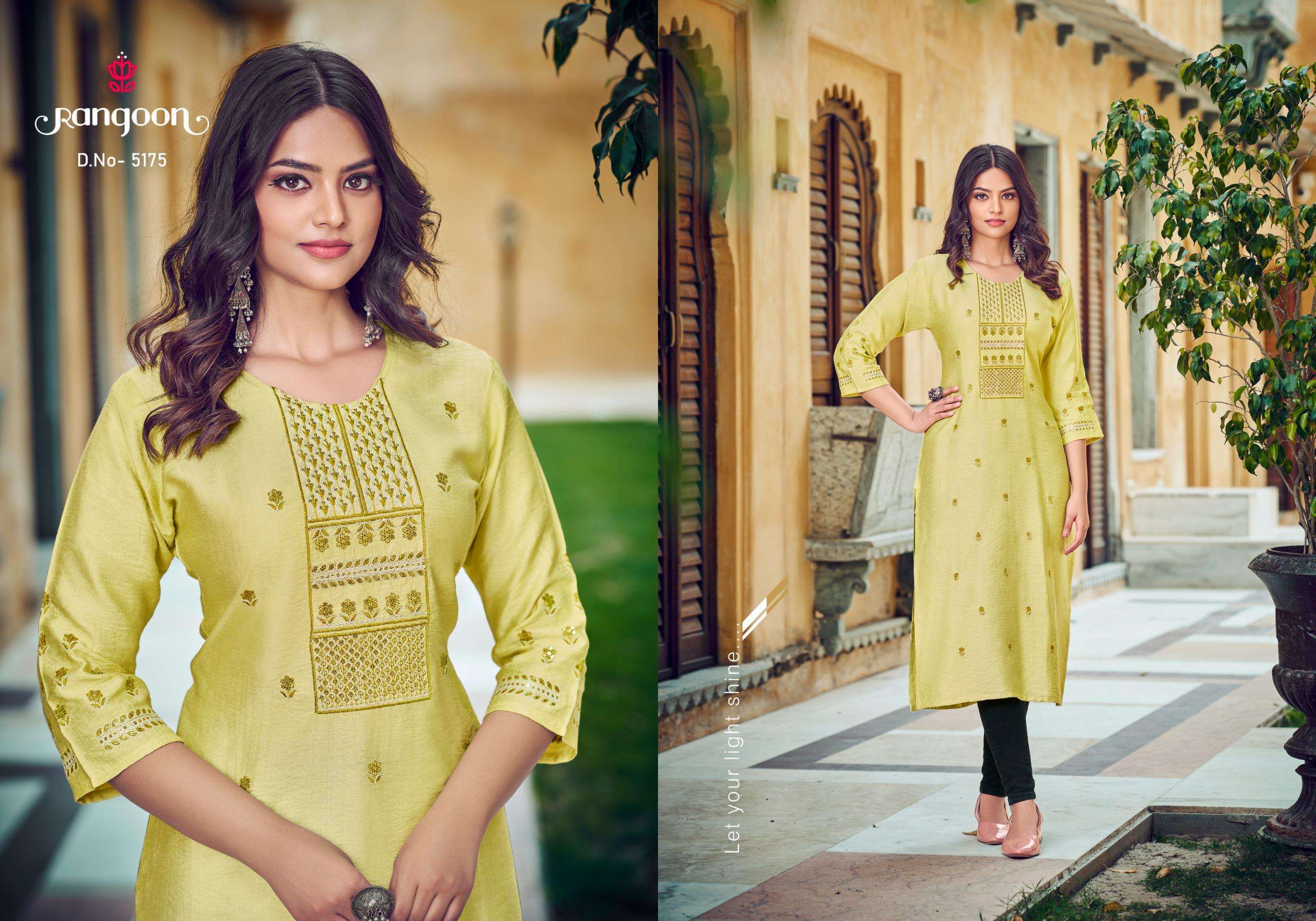 KESSI FABRICS RANGOON VISCOSE SILK WITH READYMADE KURTI COLLECTION AT ...