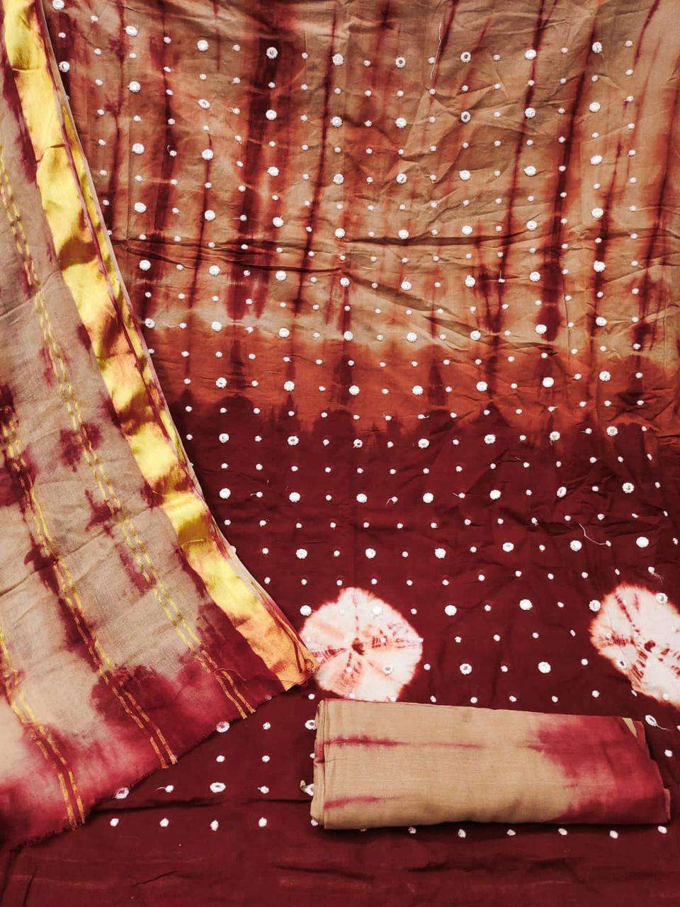 SUMMER SPECIAL COTTON WITH TRADITIONAL BANDHANI SUITS COLLECTION AT ...