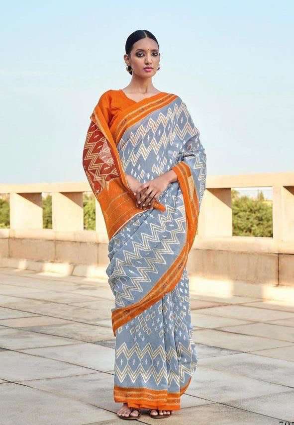SUMMER SPECIAL LINEN WITH DIGITAL PRINTED SAREE COLLECTION AT BEST RATE