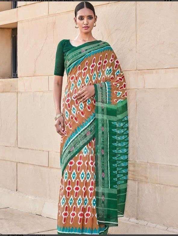 SUMMER SPECIAL LINEN WITH DIGITAL PRINTED SAREE COLLECTION AT BEST RATE