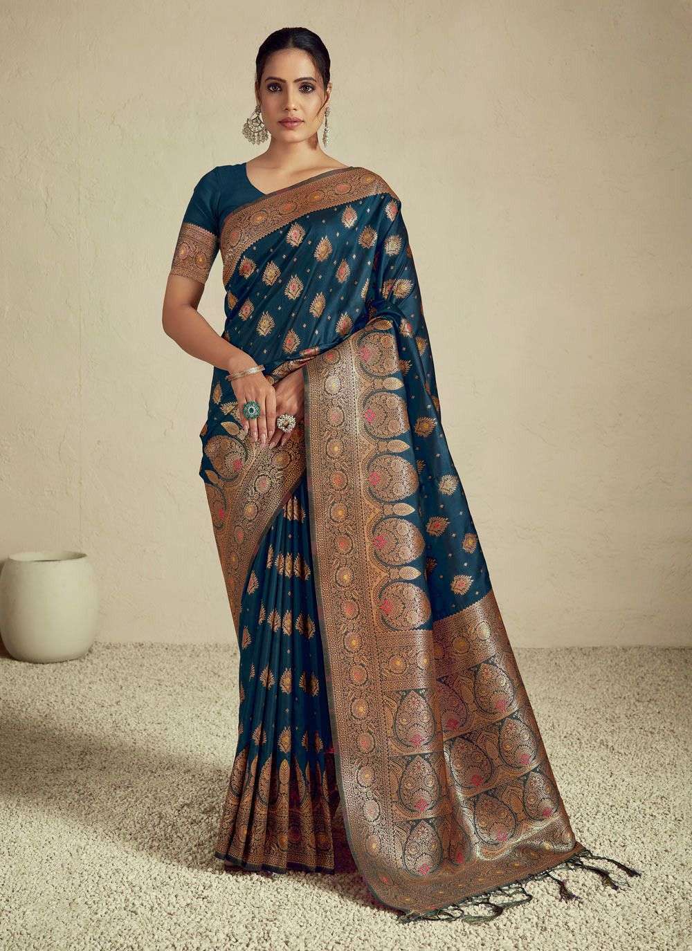 Sangam Prints Bunawat Pulkit SILK WITH WEAVING ALL OUR SAREE COLLECITON ...