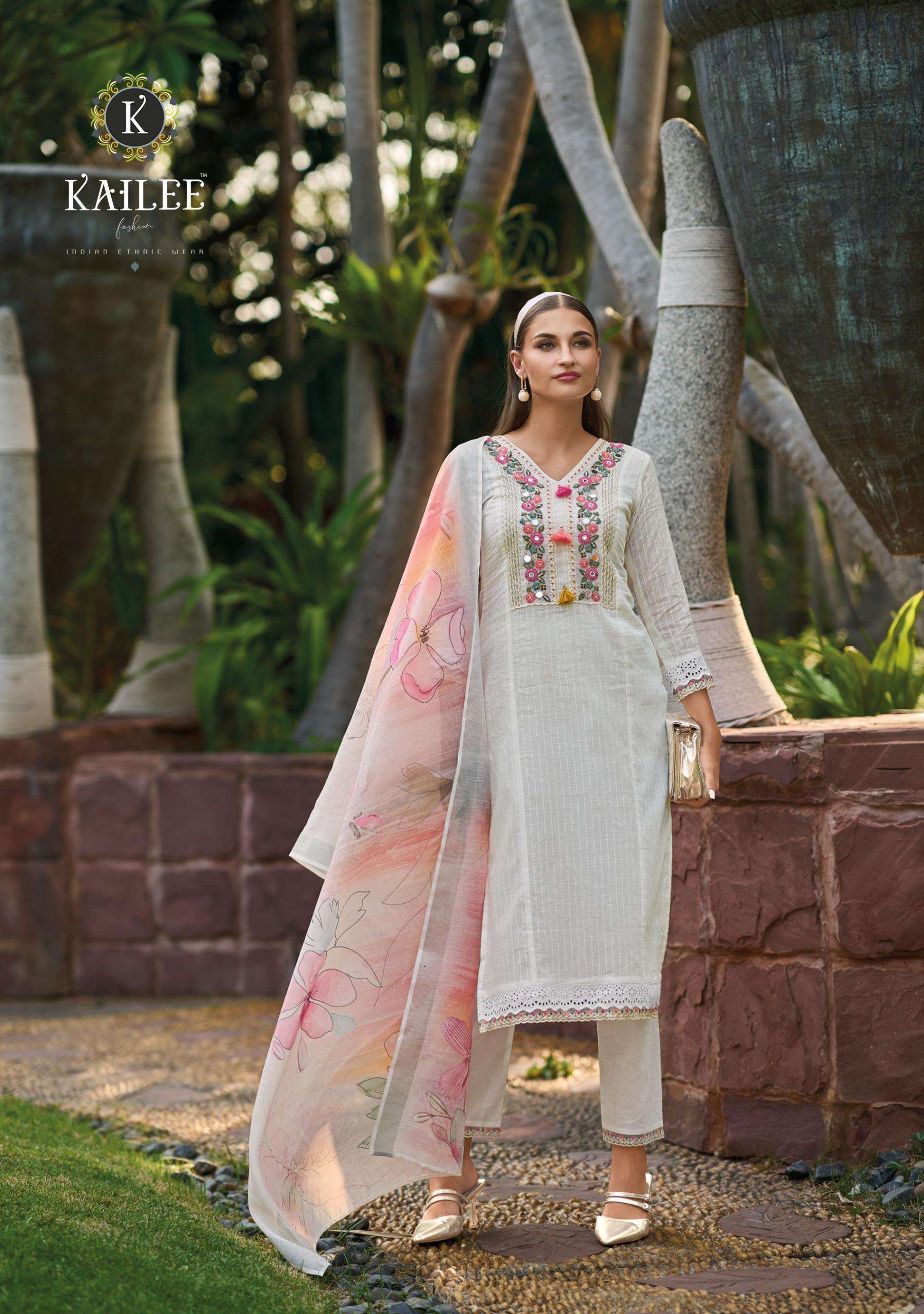 kalki fashion summer garden cotton with designer readymade suits ...