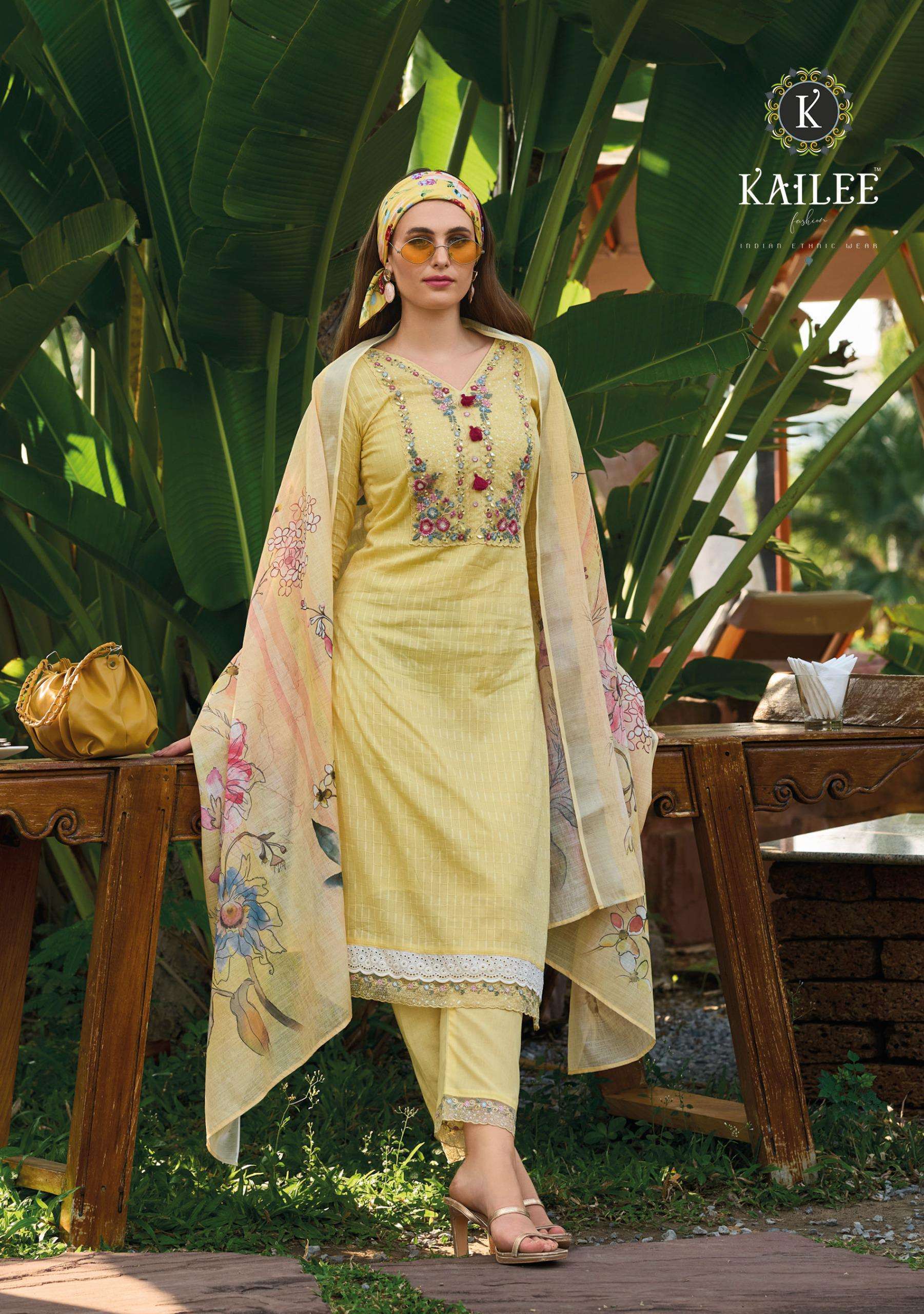 kalki fashion summer garden cotton with designer readymade suits ...