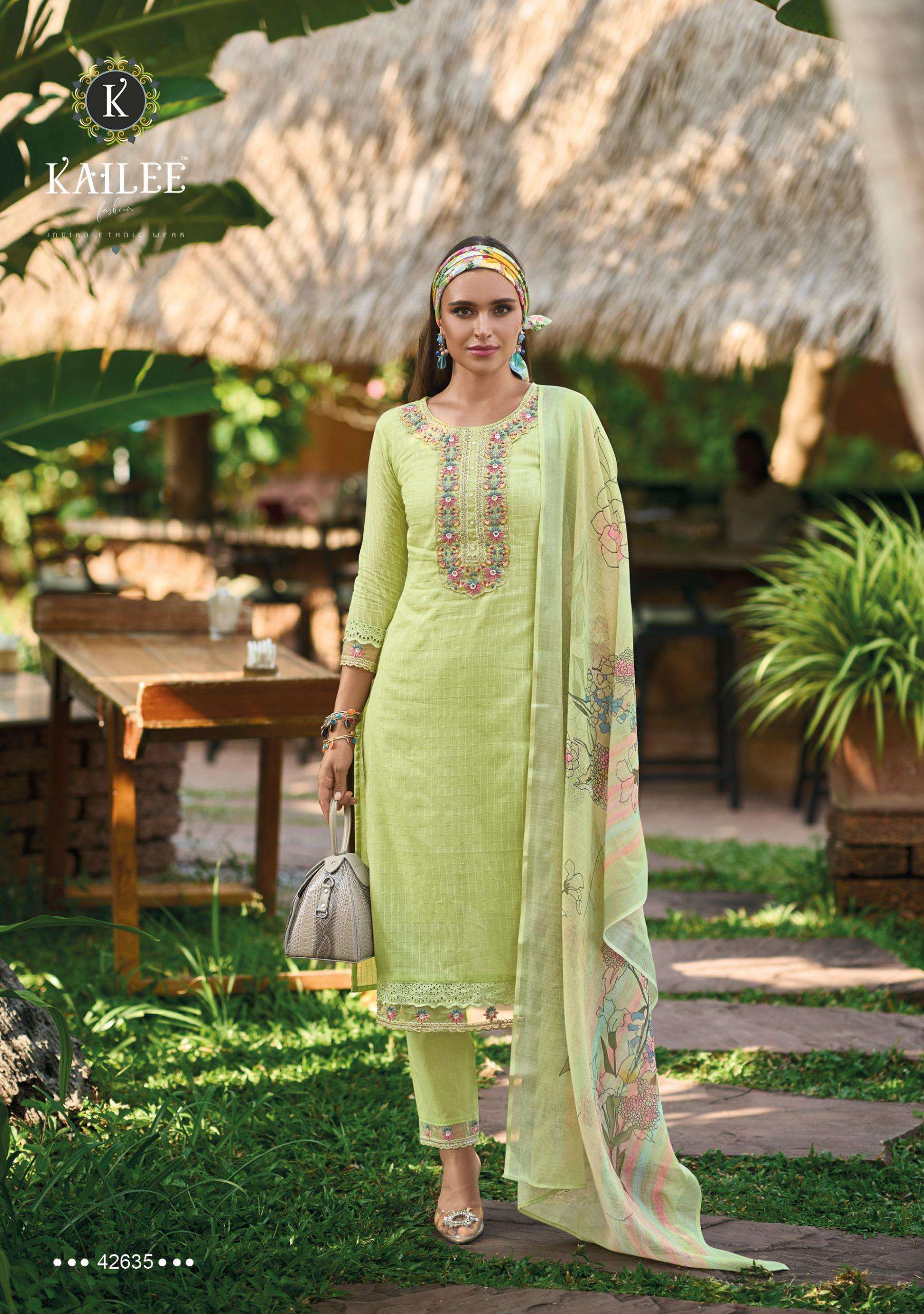 kalki fashion summer garden cotton with designer readymade suits ...