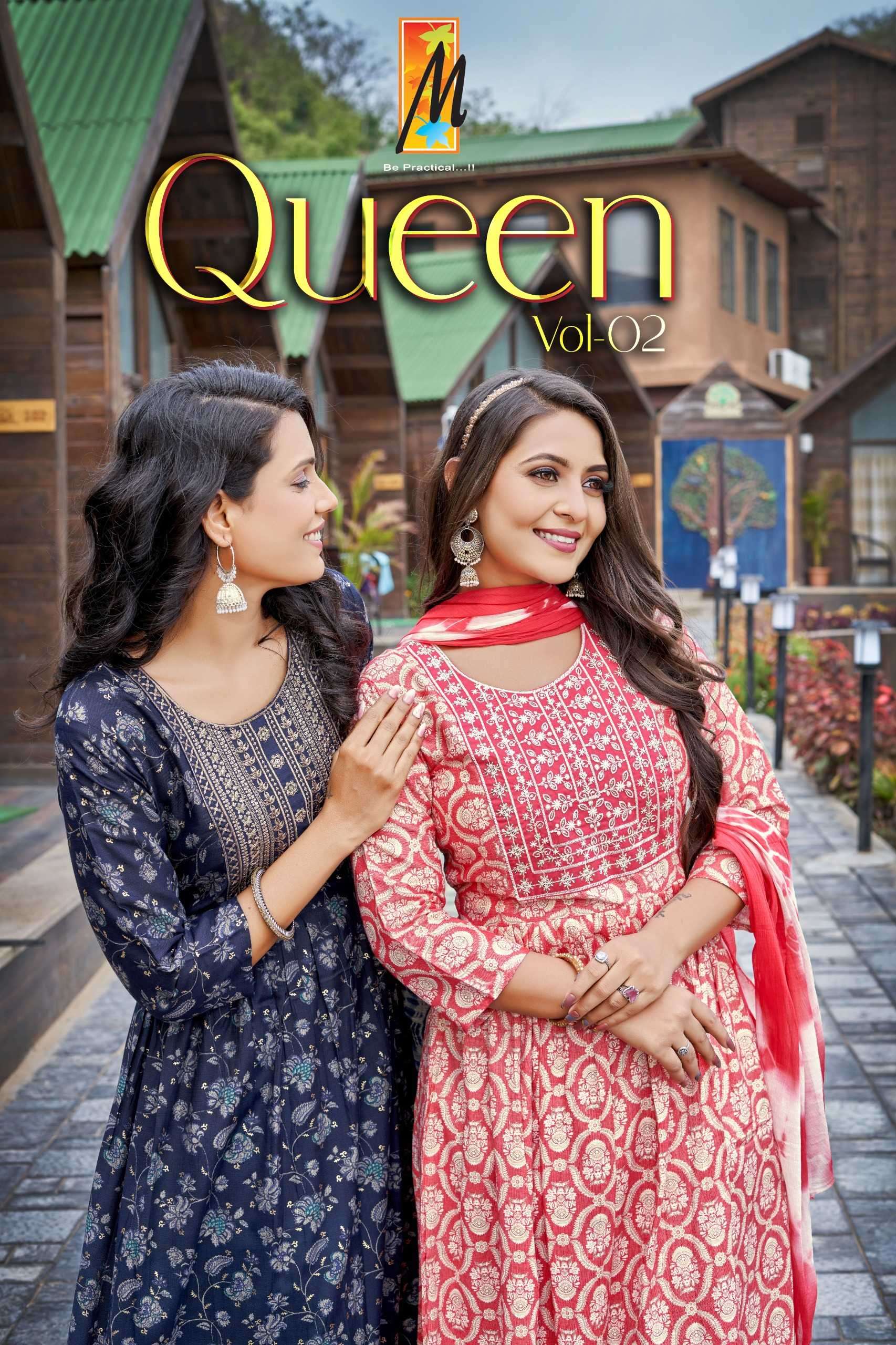 MASTER QUEEN VOL 2 AMAZING DESIGNER FULLSTICH SUITS DEALER IN SURAT