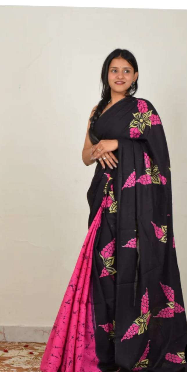 SUMMER SPECIAL MONO COTTON WITH PRINTED SAREE COLLECTION