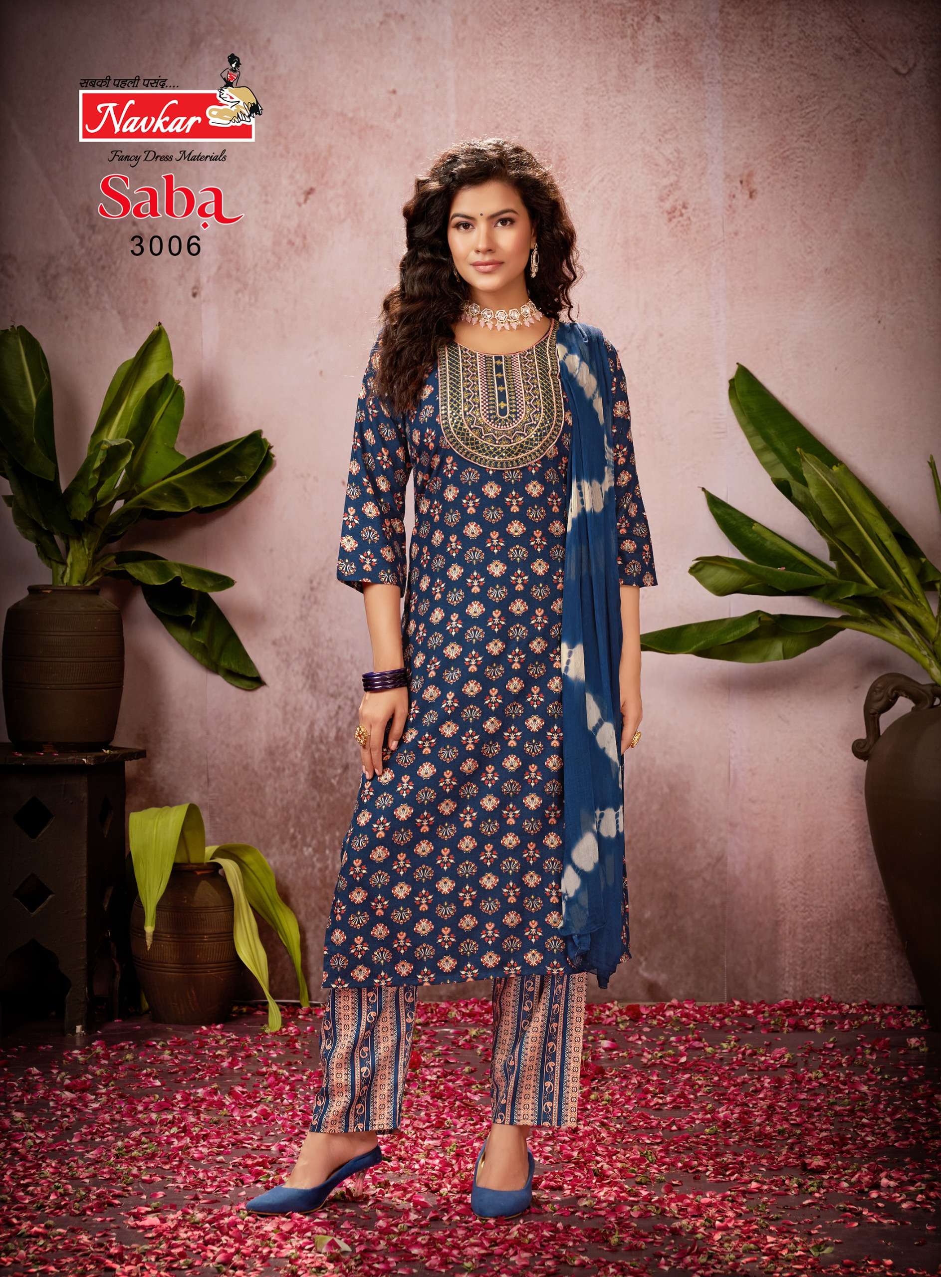 TANIKSH SABA VOL 3 RAYON PRINTED FANCY READYMADE SUITS SUPPLIER IN SURAT