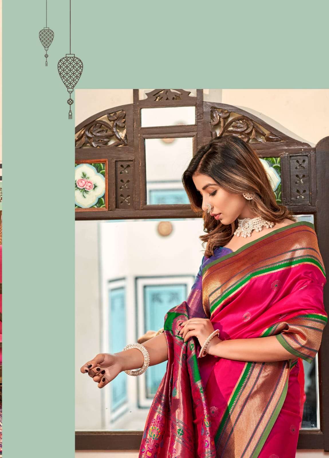 RAJPTAH APOORVA PAITHANI VOL 4 SOFT SILK TRADITIONAL PAITHANI SAREE ...