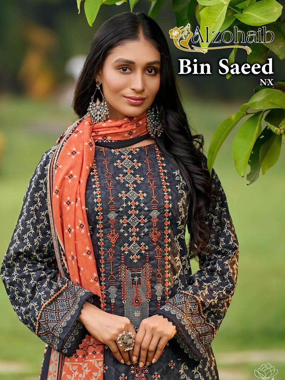 AL ZOHAIB BIN SAEED NX COTTON PAKISTANI SUITS SUPPLIER IN SURAT