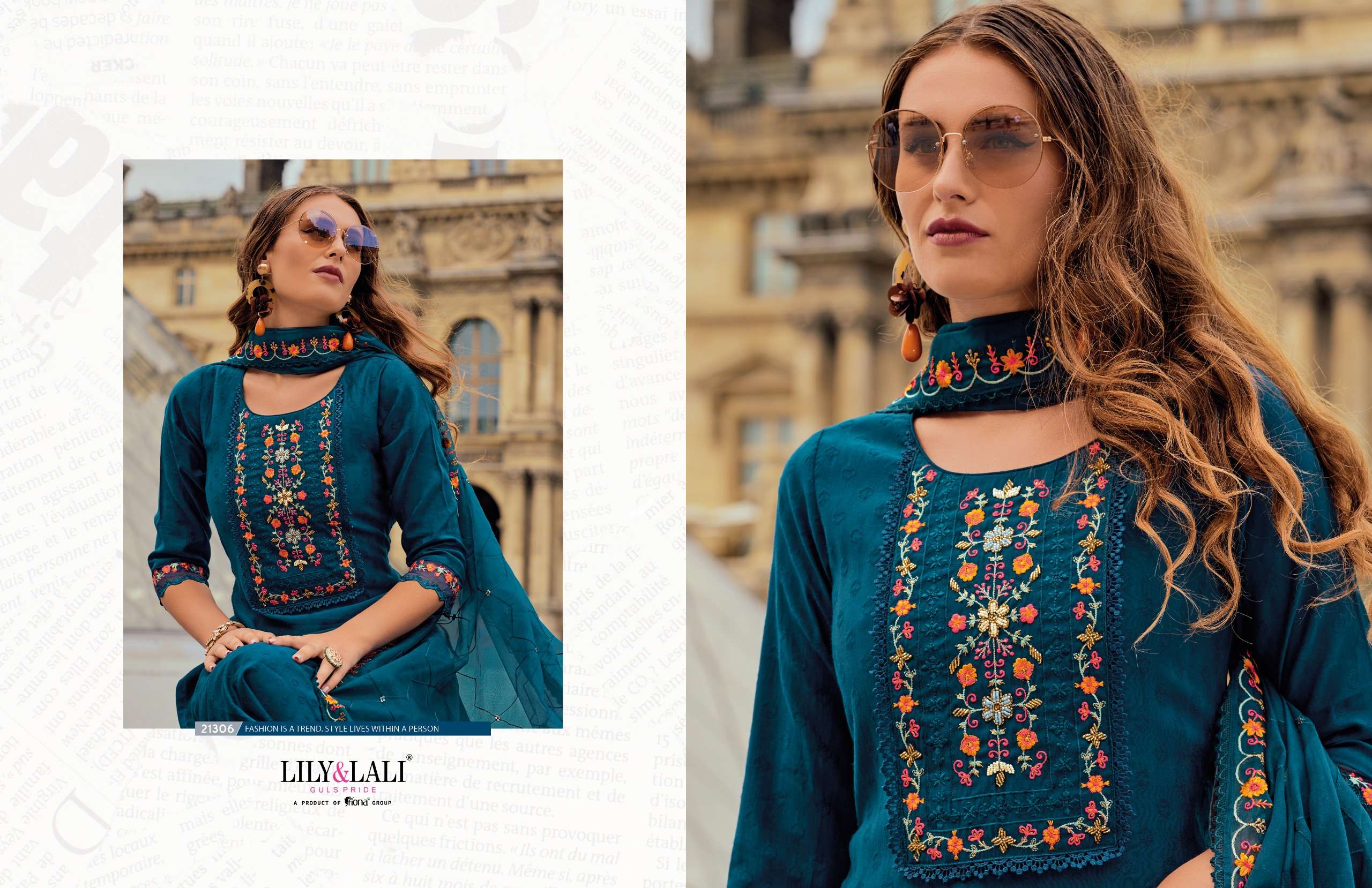 LILY LALI MRUNAL SILK COTTON FANCY READYMADE SUITS SUPPLIER IN SURAT