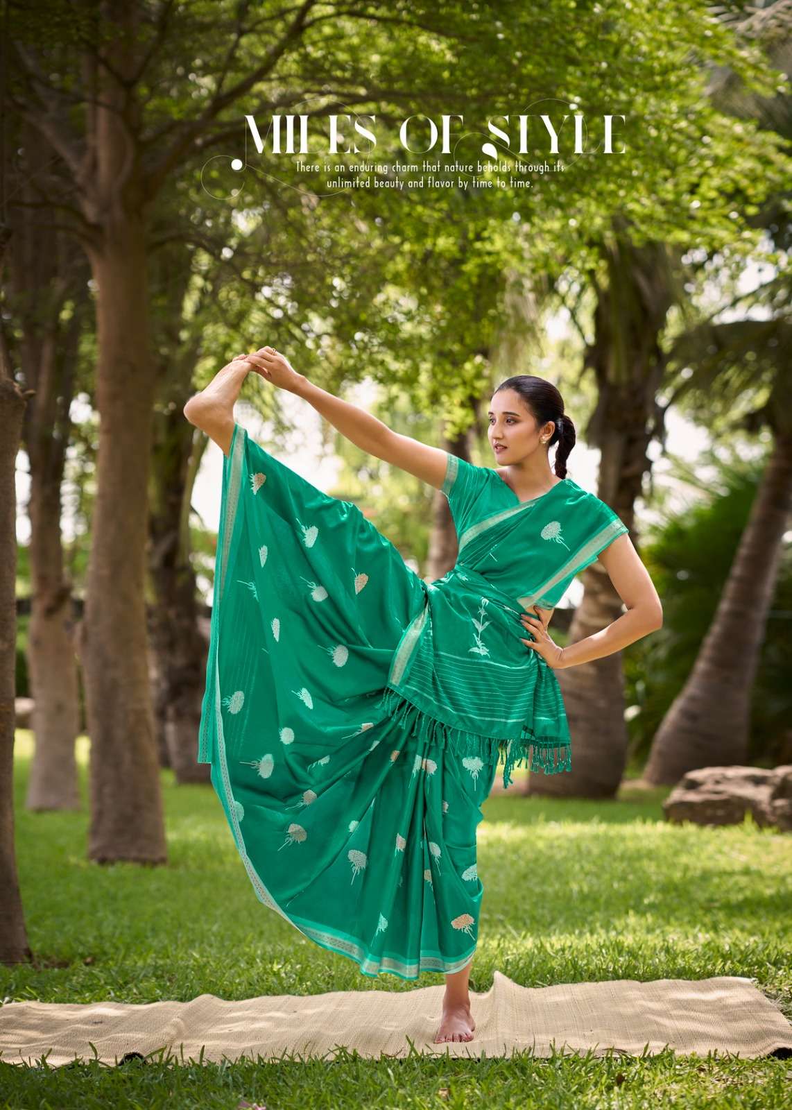 SIDDHANTH TRENDZ OF YOGA BANGLORY SILK WEAVING DESIGN SAREE COLLECTION