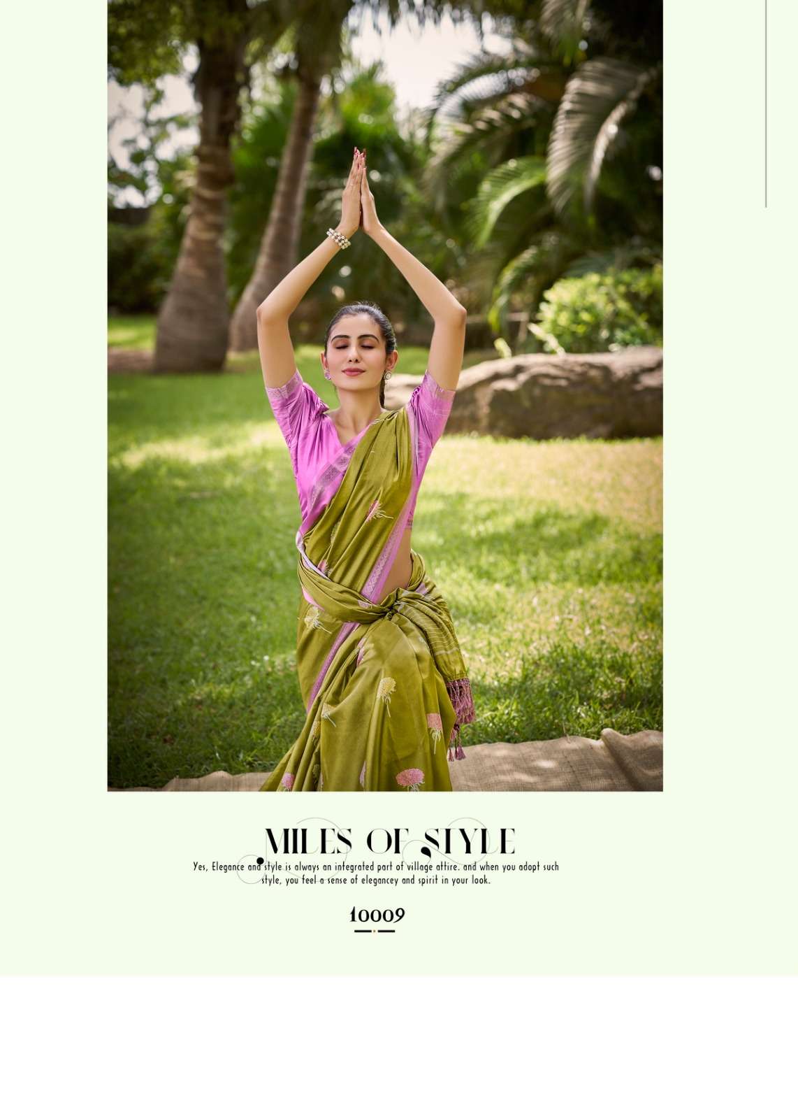 SIDDHANTH TRENDZ OF YOGA BANGLORY SILK WEAVING DESIGN SAREE COLLECTION