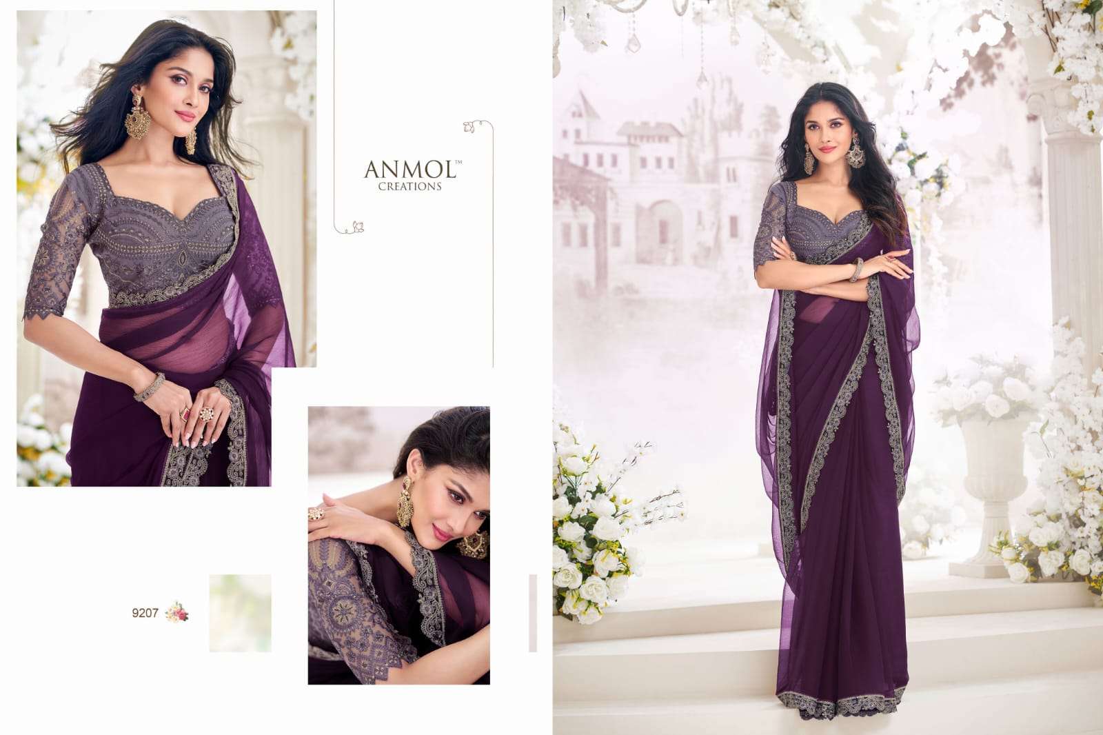 ANMOL CREATION EXOTIQUE VOL 5 WEDDING SPECIAL DESIGNER SAREE SUPPLIER ...