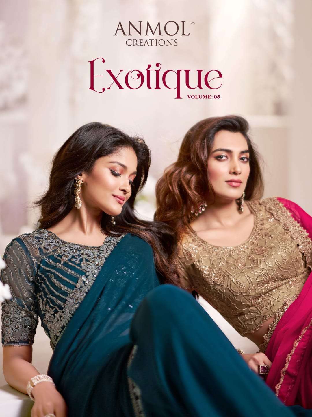 ANMOL CREATION EXOTIQUE VOL 5 WEDDING SPECIAL DESIGNER SAREE SUPPLIER ...