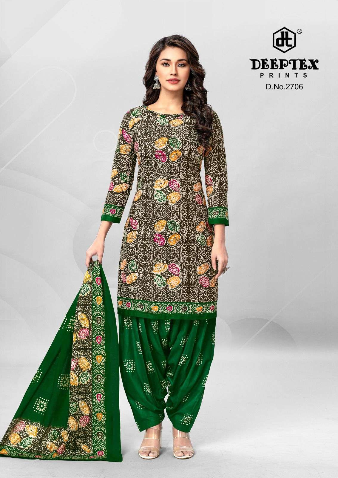 DEEPTEX BATIK PLUS VOL 27 COTTON PRINTED DRESS MATERIAL COLLECTION