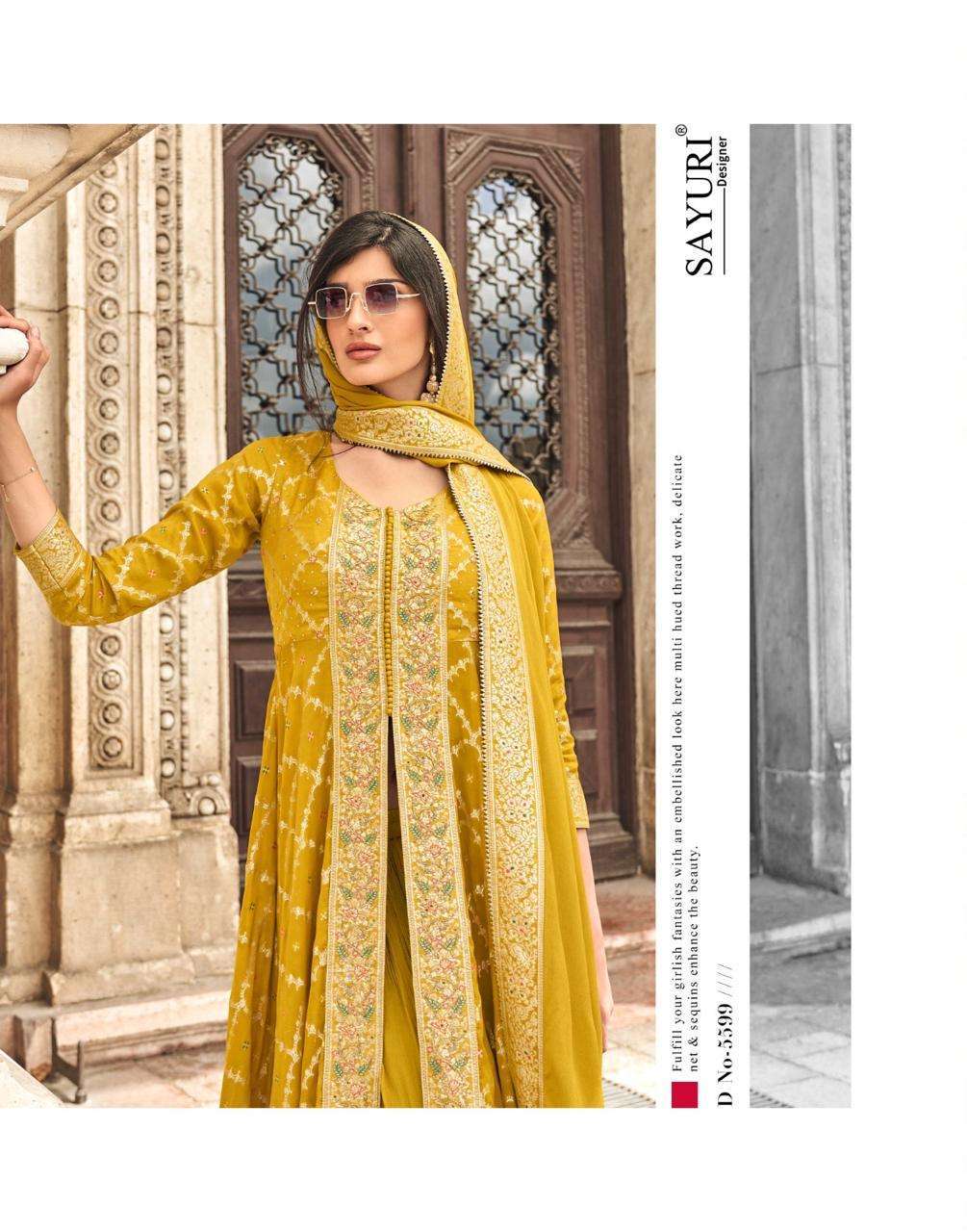 SAYURI DESIGNER RANGREZA WEDDING SPECIAL DESIGNER READYMADE SUITS DEALER