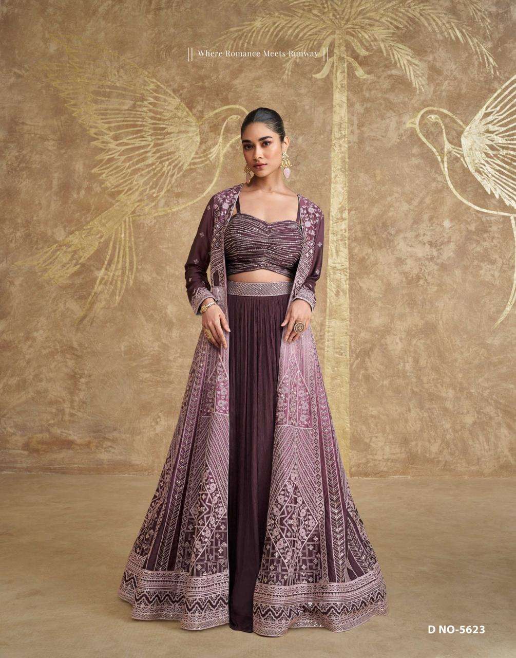 SAYURI DESIGNER TYOHAAR CHINON SILK WEDDING SPECIAL INDOWESTERN ...