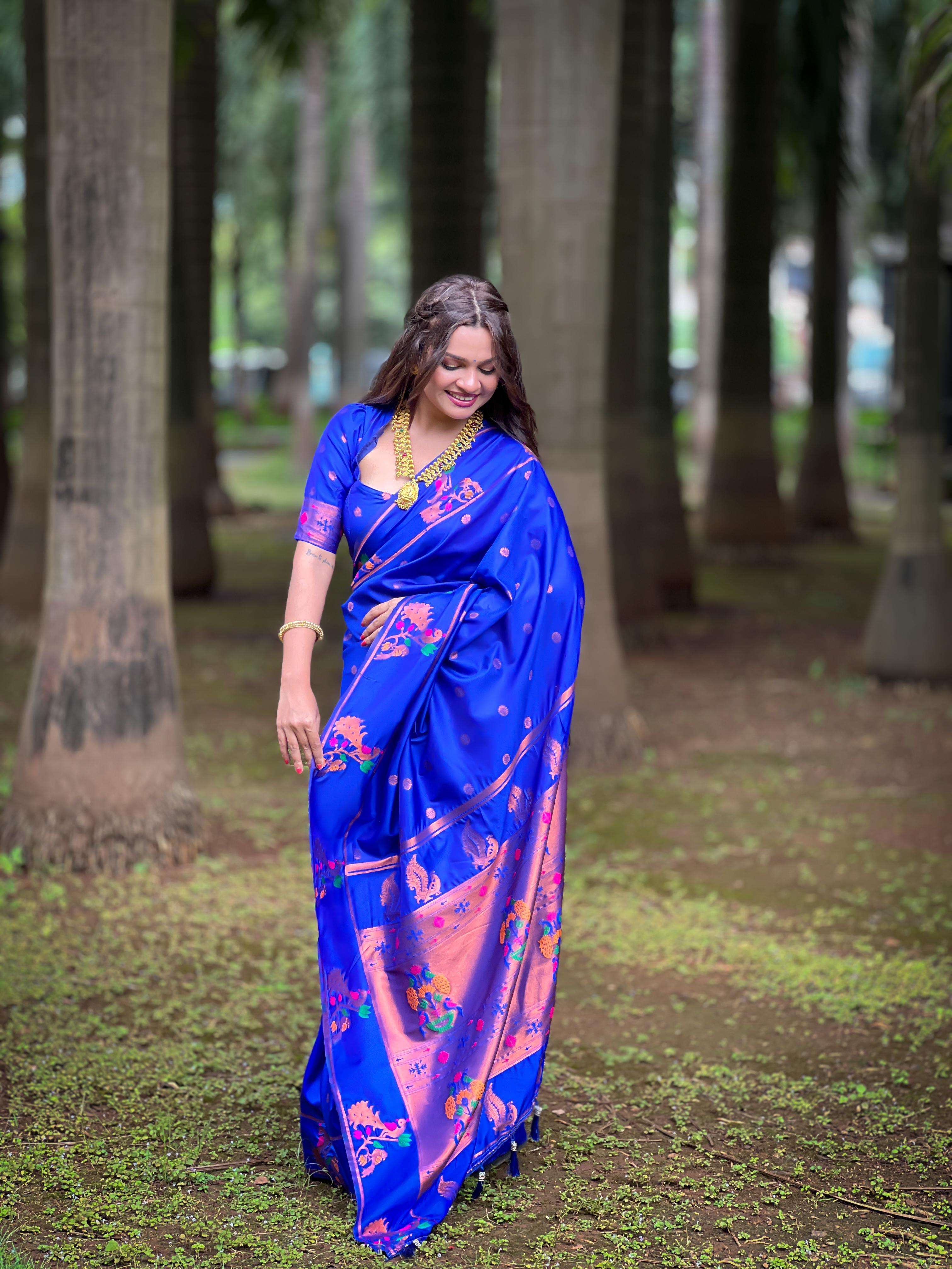 AVANTIKA SOFT SILK PAITHANI DESIGN RICH LOOK SAREE DEALER IN SURAT (3)