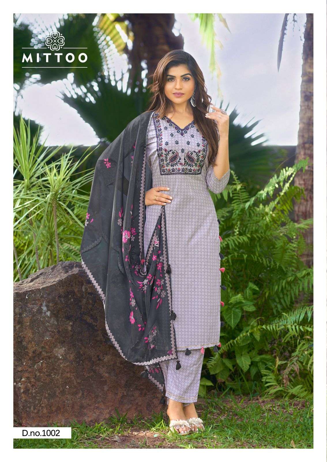 MITTOO FASHION INNAYA RAYON FANCY LOOK READYMADE SUITS COLLECTION
