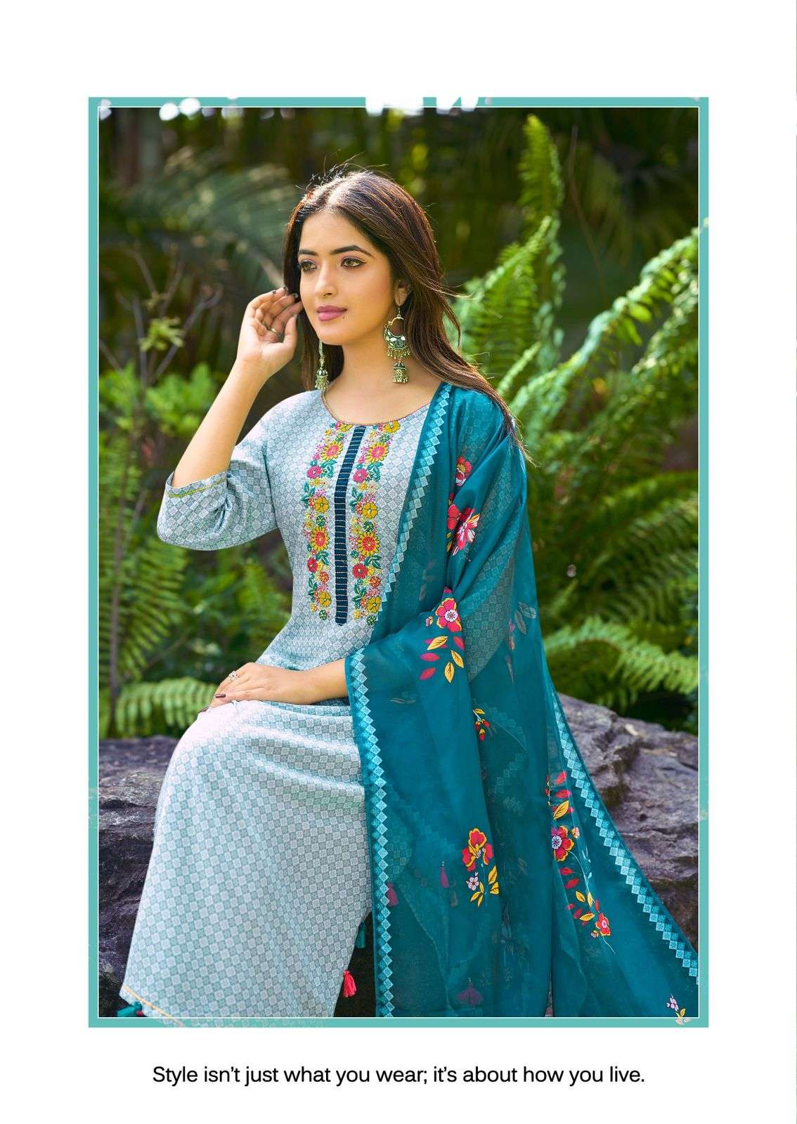 MITTOO FASHION INNAYA RAYON FANCY LOOK READYMADE SUITS COLLECTION