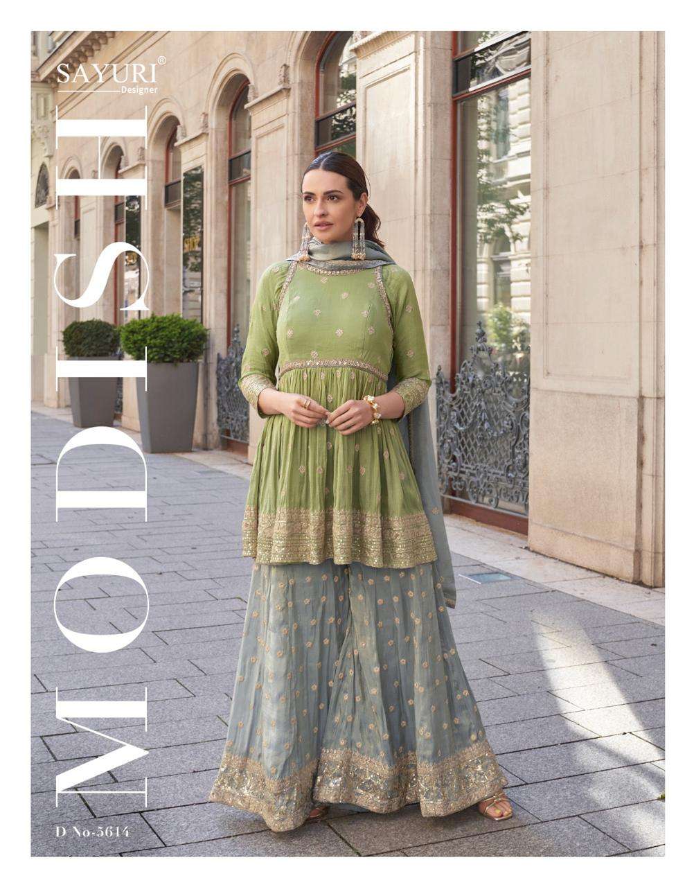 SAYURI DESIGNER ZARA FESTIVAL SPECIAL DESIGNER SHARARA COLLECTION BEST RATE