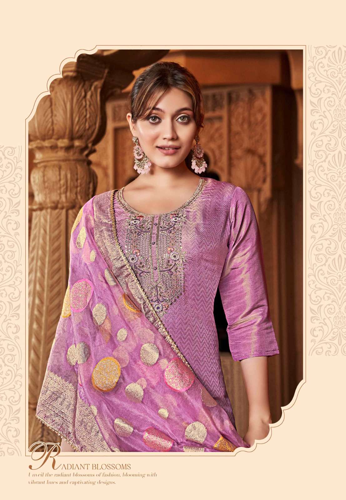 RANGMAYA ROSHNI BANARASI CLASSIC DESIGNER SUIT SUPPLIER IN SURAT