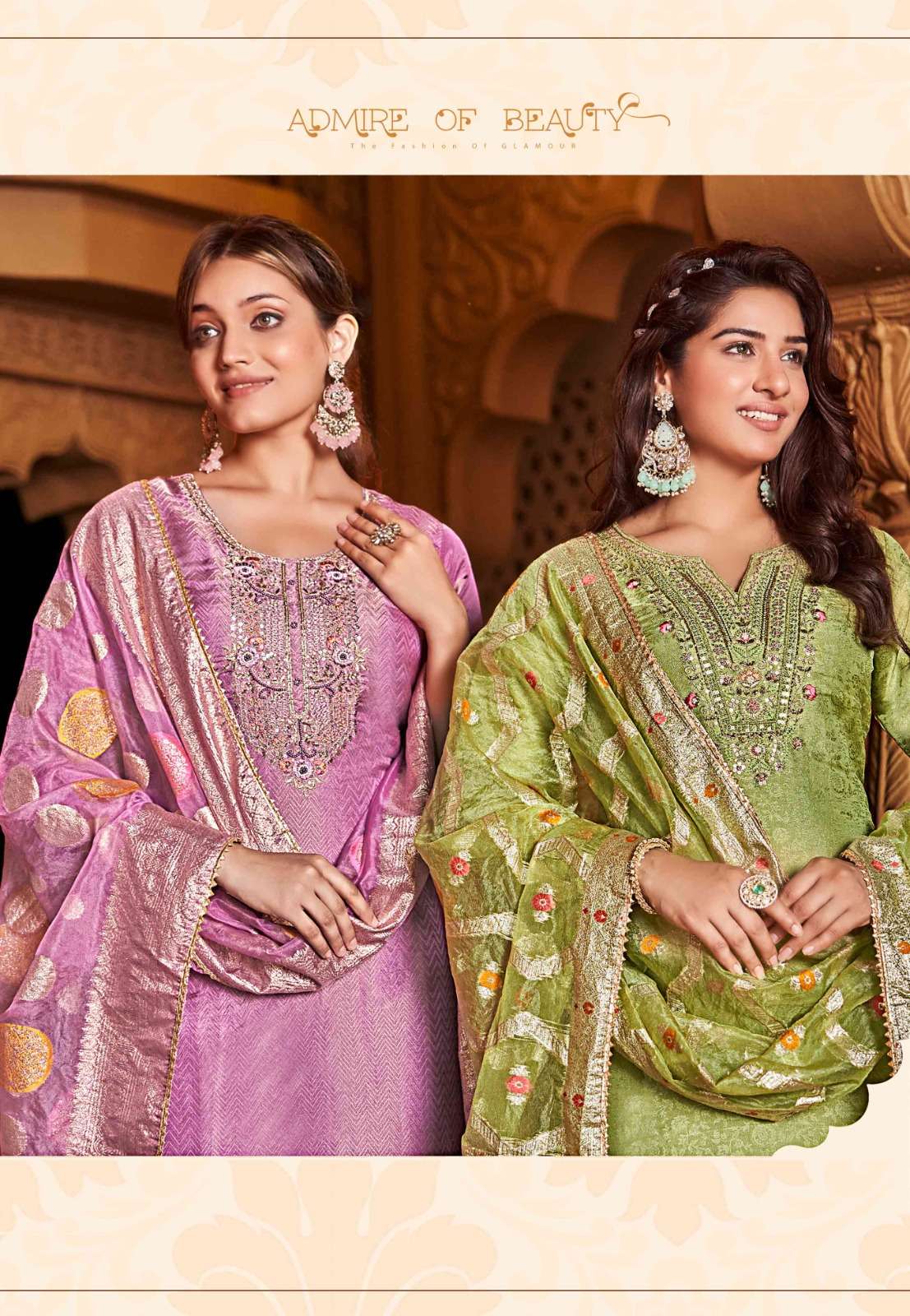 RANGMAYA ROSHNI BANARASI CLASSIC DESIGNER SUIT SUPPLIER IN SURAT