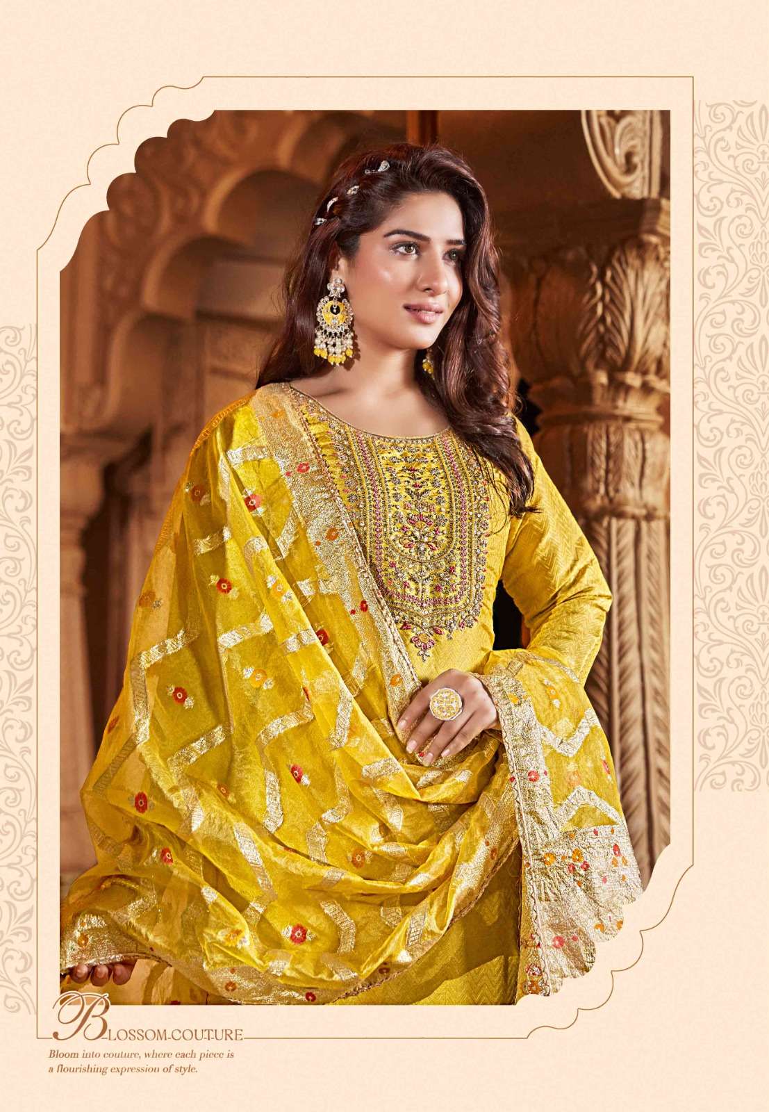RANGMAYA ROSHNI BANARASI CLASSIC DESIGNER SUIT SUPPLIER IN SURAT