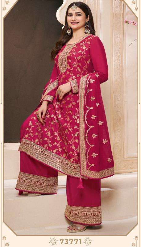 KHANAK BY VINAY KULEESH MONGA SILK JACQUARD ATTRACTIVE LOOK DRESS ...