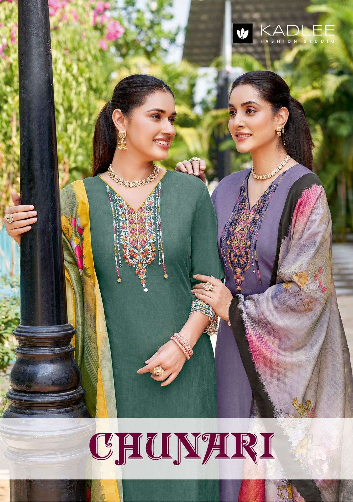 KADLEE CHUNARI RAYON SALWAR SUIT FUNCTION & PARTY WEAR DRESS IN SURAT SHOP