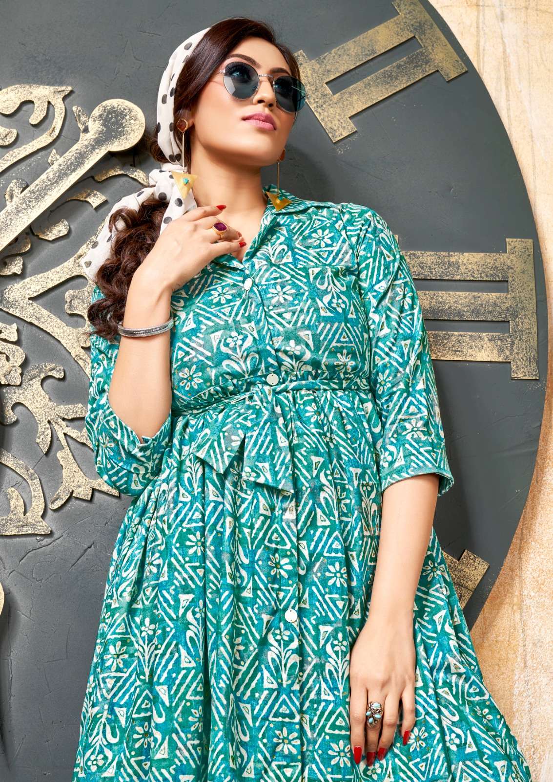 CHHAYA CLASSY 1003 STYLISH KURTI CORD SET FOR GIRLS WESTERN COLLECTION