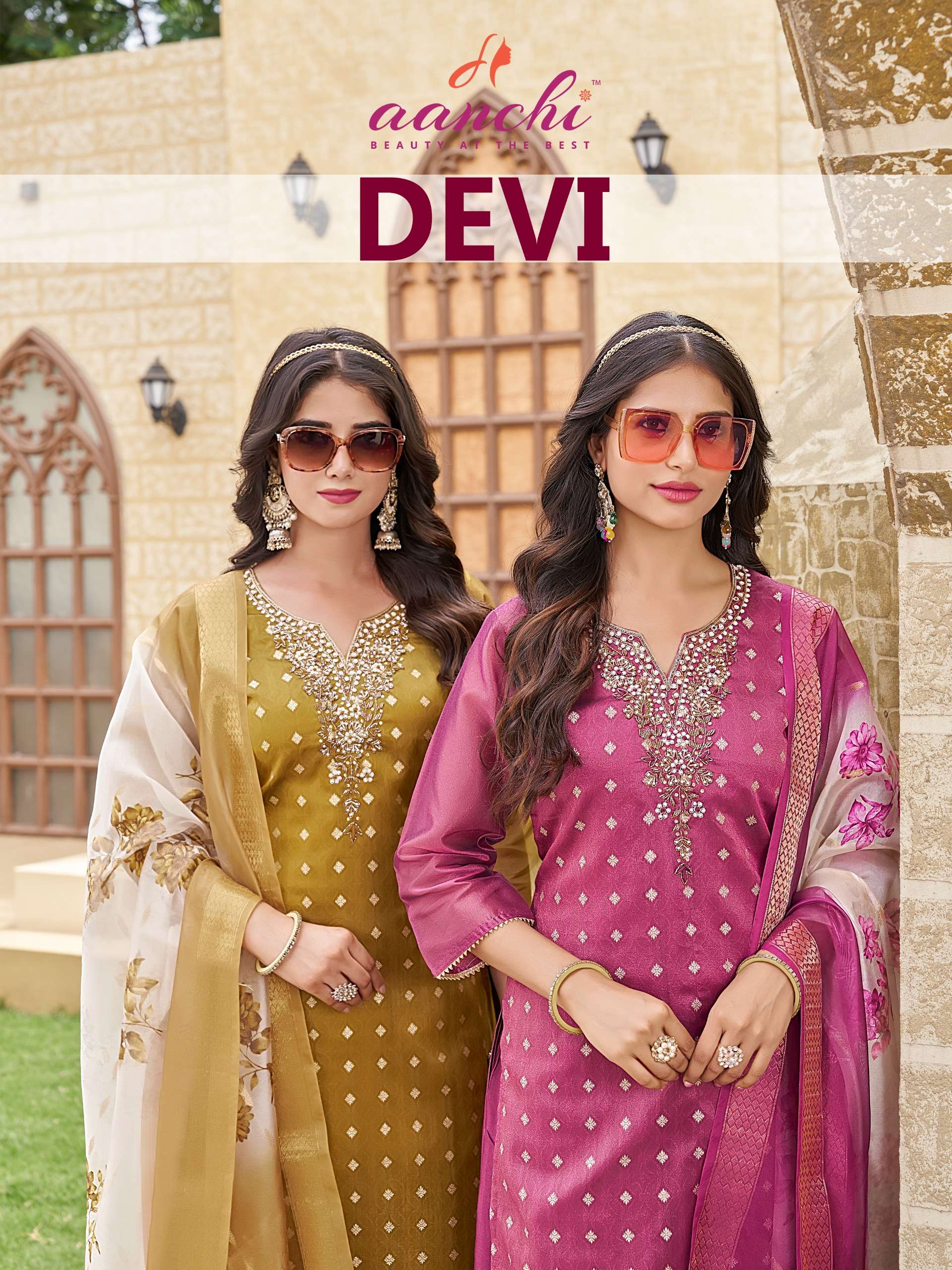 AANCHI DEVI STRAIGHT STYLE SUIT FOR LADIES FESTIVAL PRETTY LOOK ...